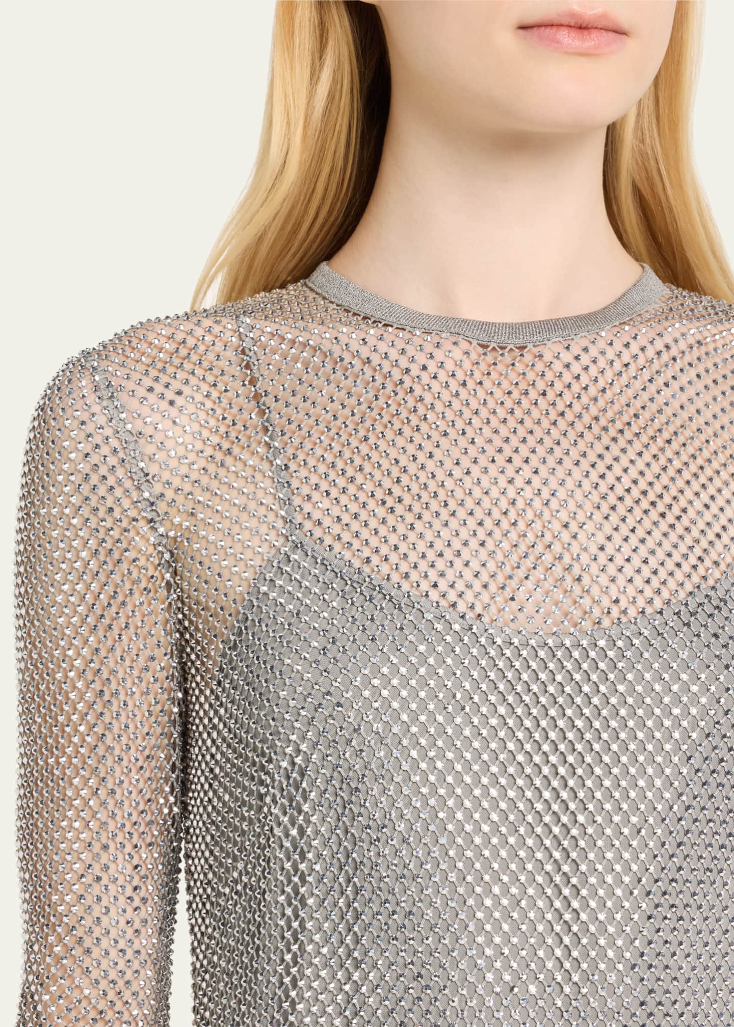 Ralph Lauren Crystal Embellished Gown with Slip - Bergdorf Goodman