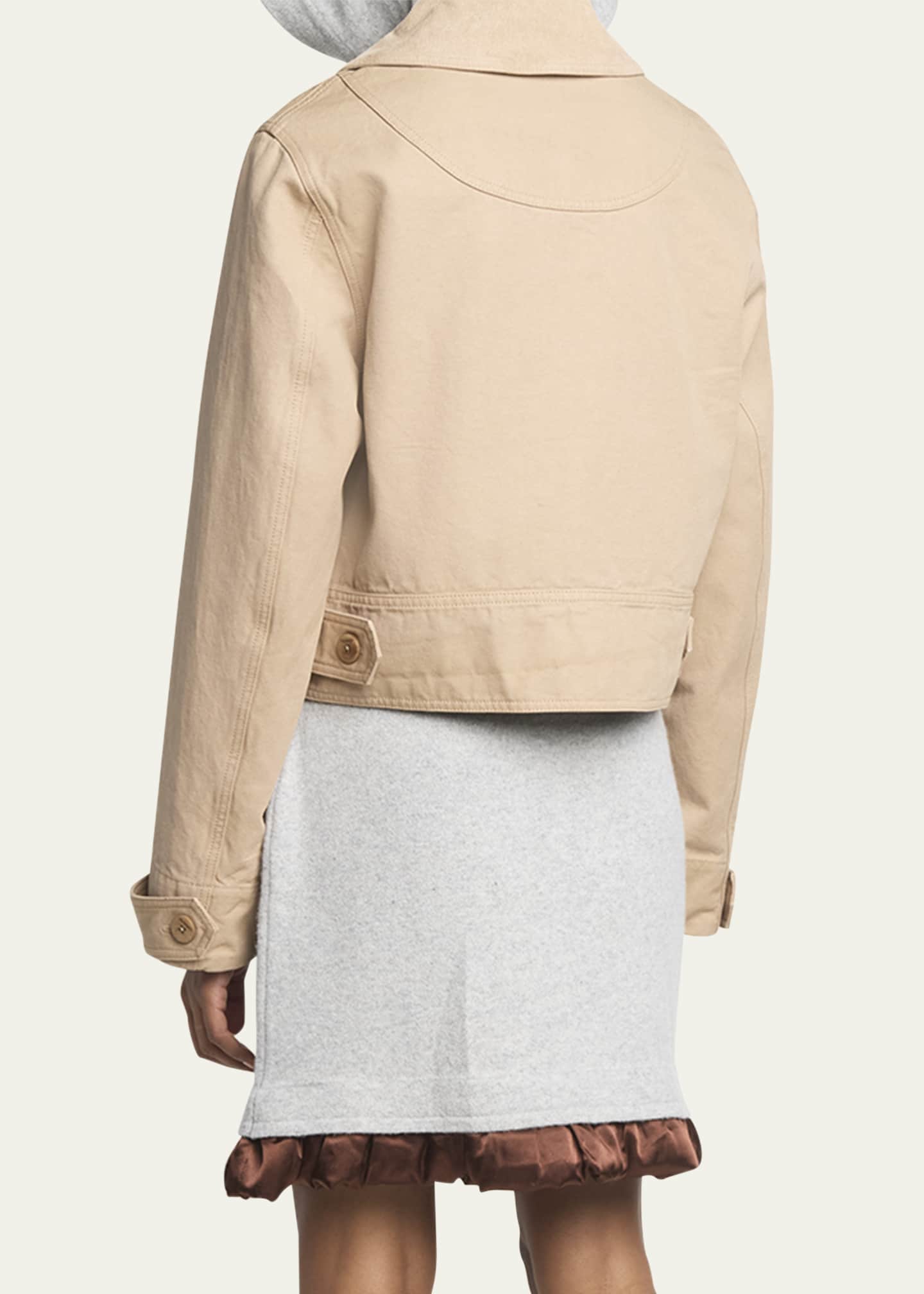 JW Anderson Cropped Workwear Jacket - Bergdorf Goodman