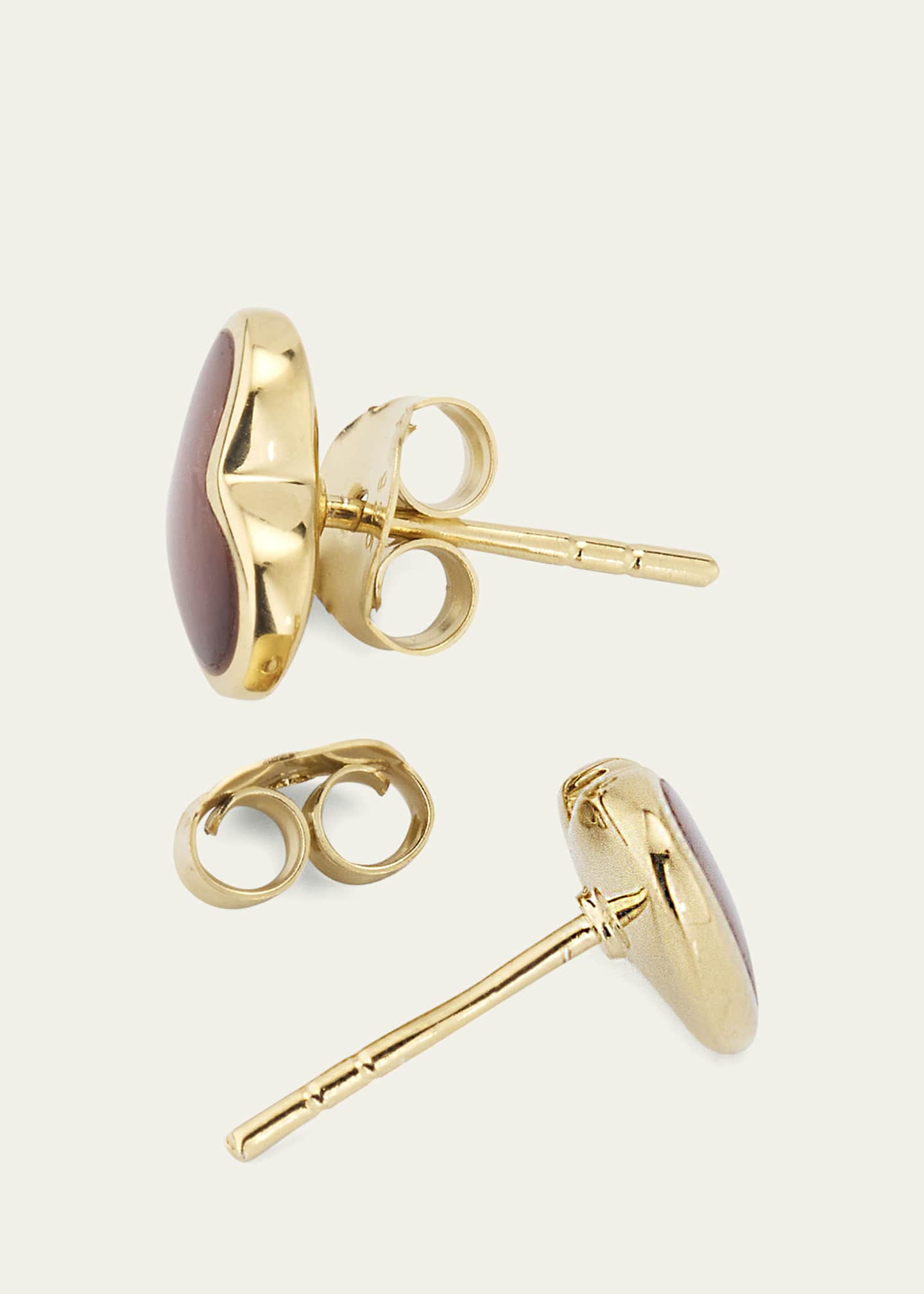 Jan Leslie Heart Stud Earrings - Bergdorf Goodman