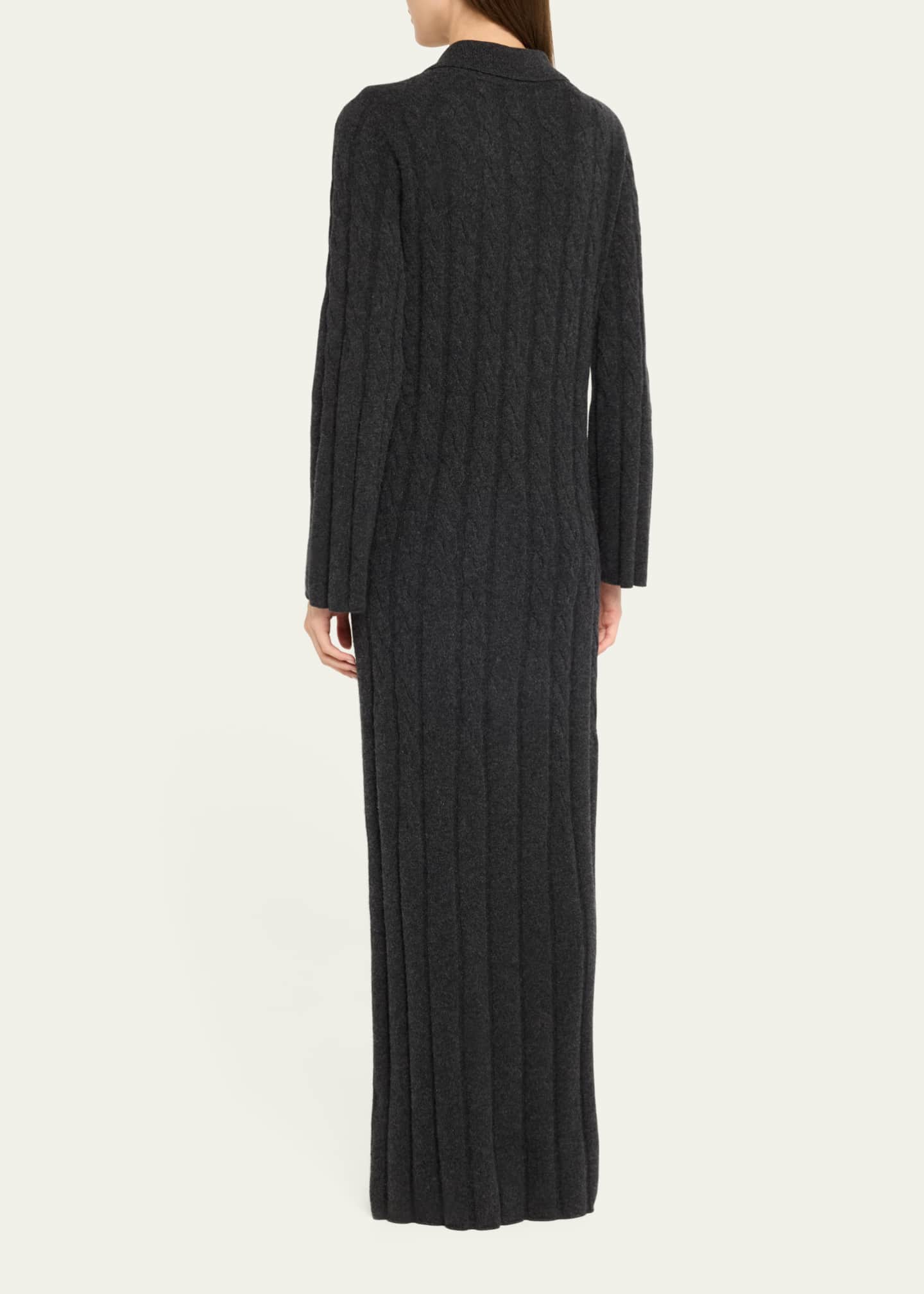 House of Dagmar Faded Cable-Knit Sweater Dress - Bergdorf Goodman