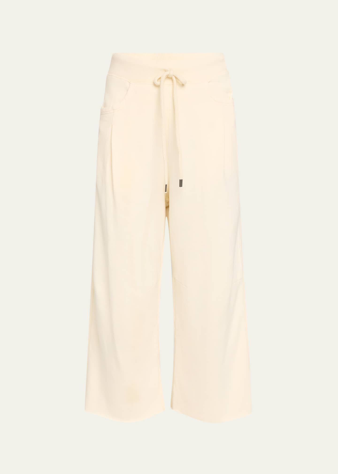 R13 Cropped Pleated Sweatpants - Bergdorf Goodman