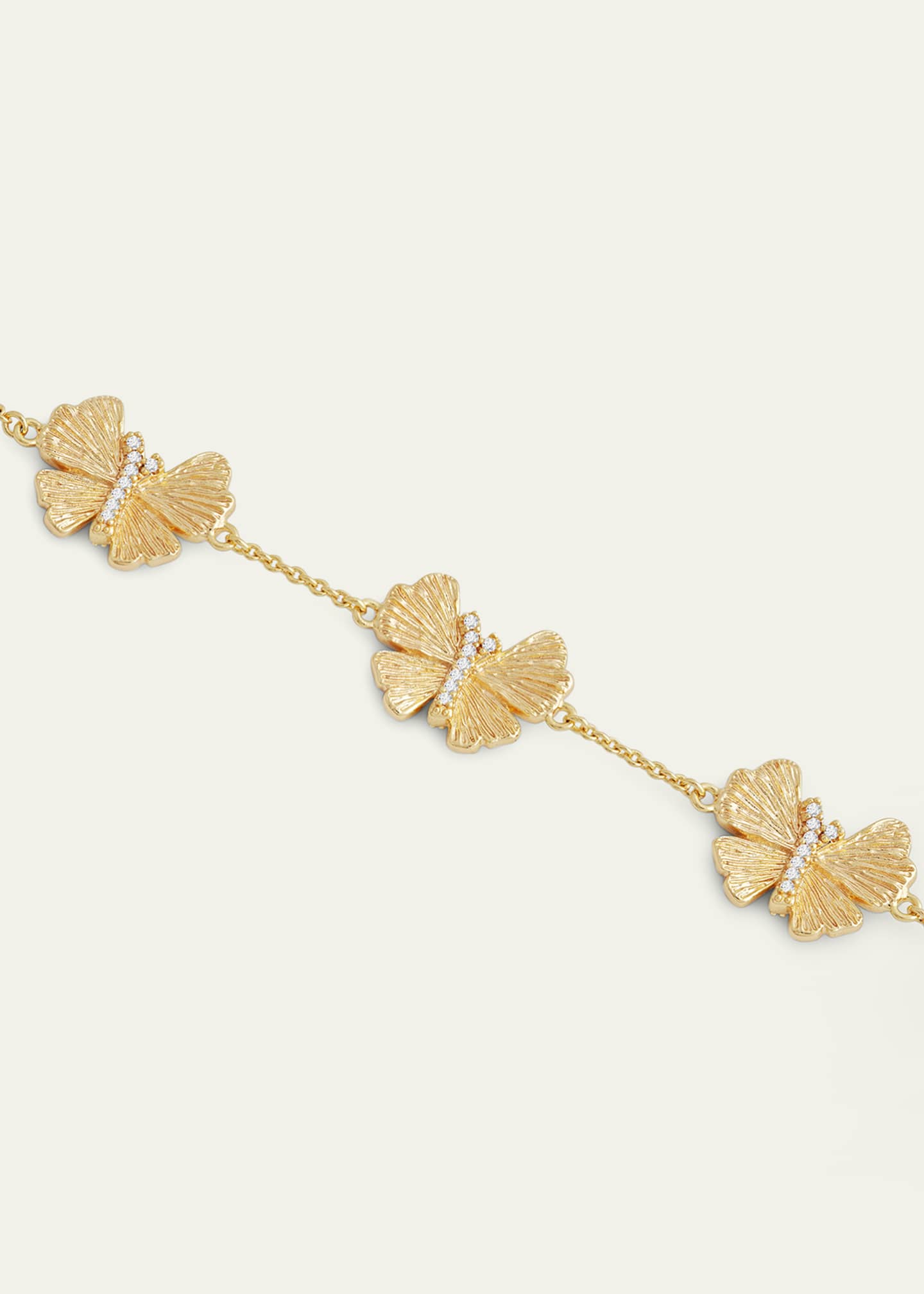 Anabel Aram Jewelry Butterfly Station Bracelet - Bergdorf Goodman