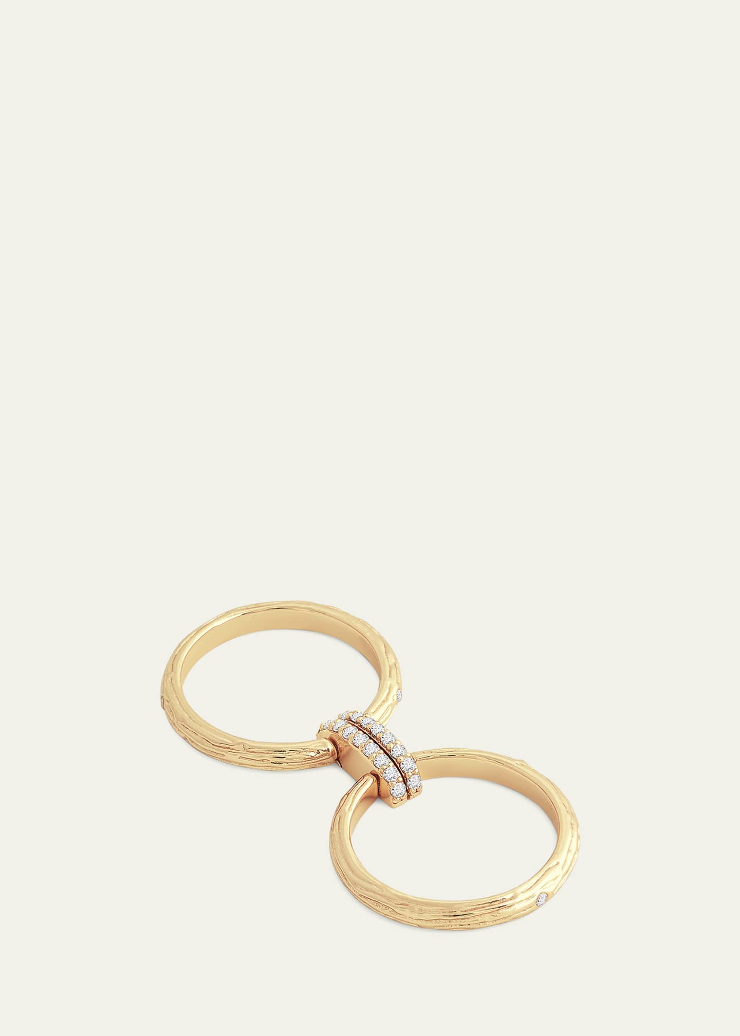 Anabel Aram Jewelry Enchanted Forest Chain Double Ring - Bergdorf Goodman