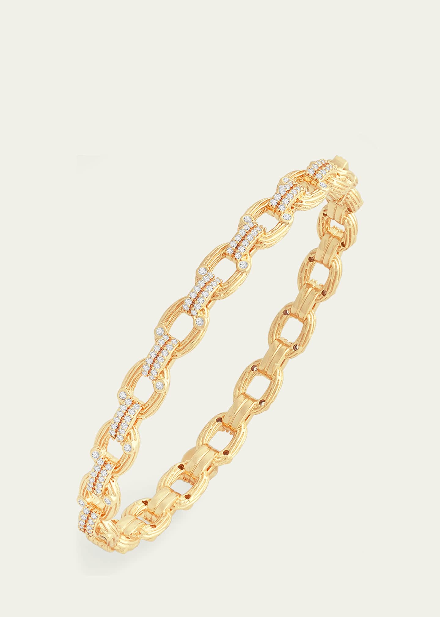 Anabel Aram Jewelry Enchanted Forest Chain Hinged Bangle - Bergdorf Goodman