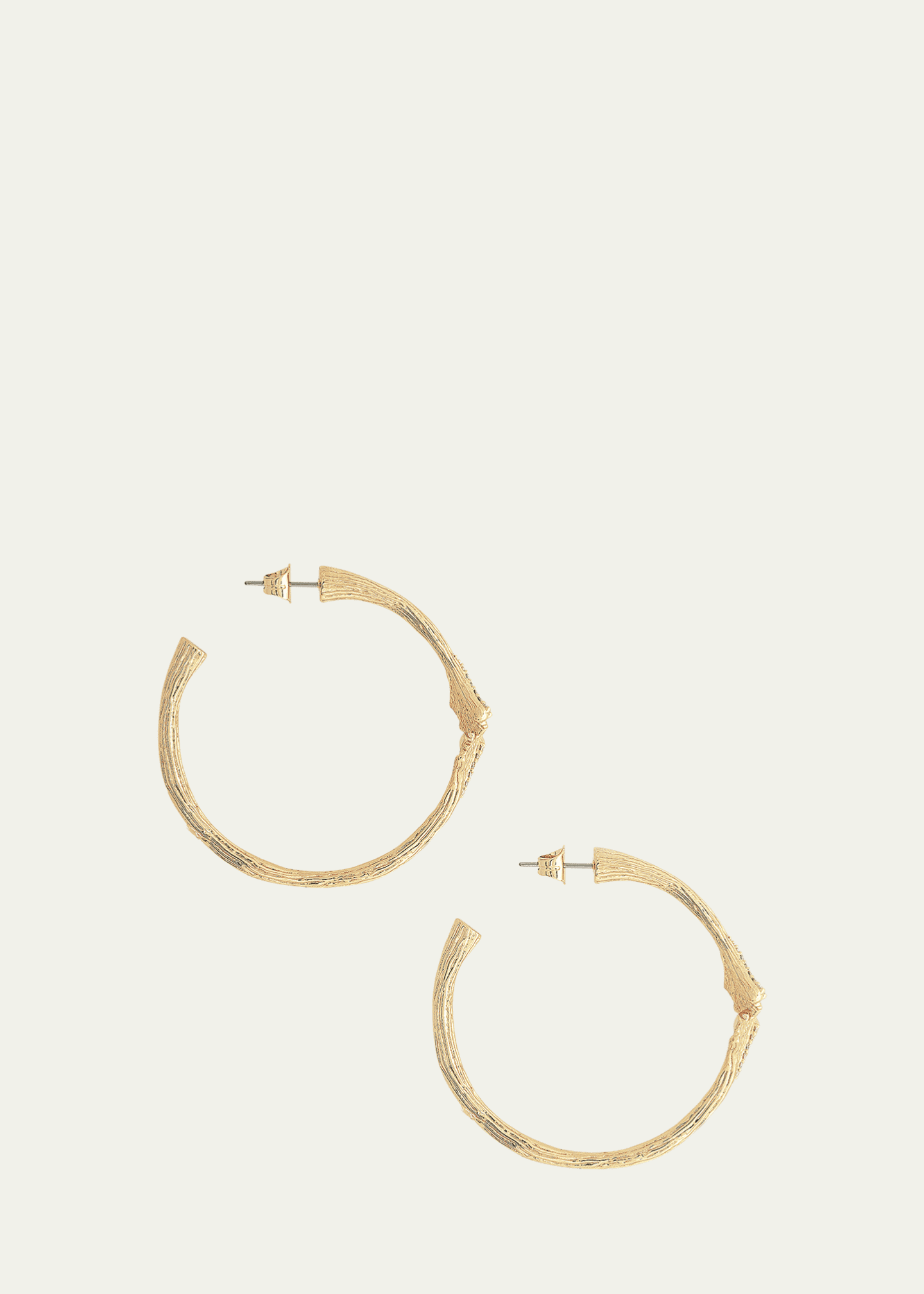 Anabel Aram Jewelry Ginkgo Hoop Earrings - Bergdorf Goodman