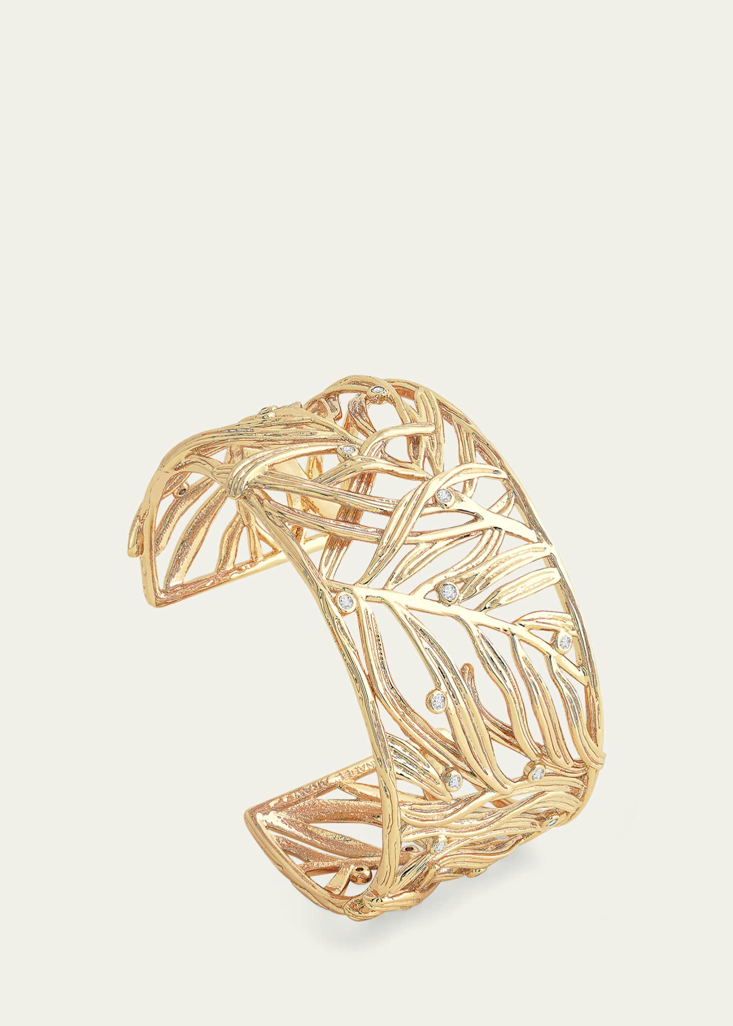 Anabel Aram Jewelry Palm Leaves Cuff - Bergdorf Goodman