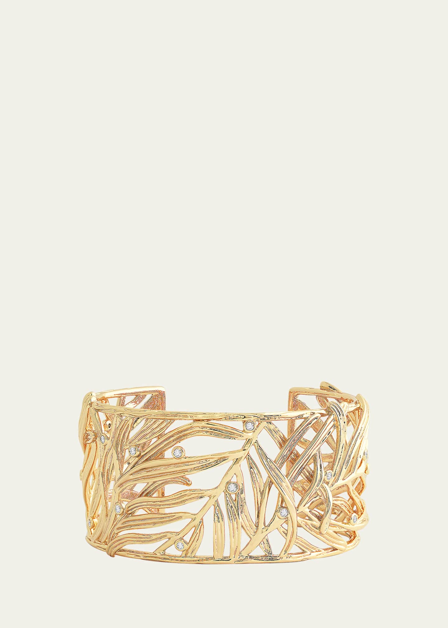 Anabel Aram Jewelry Palm Leaves Cuff - Bergdorf Goodman