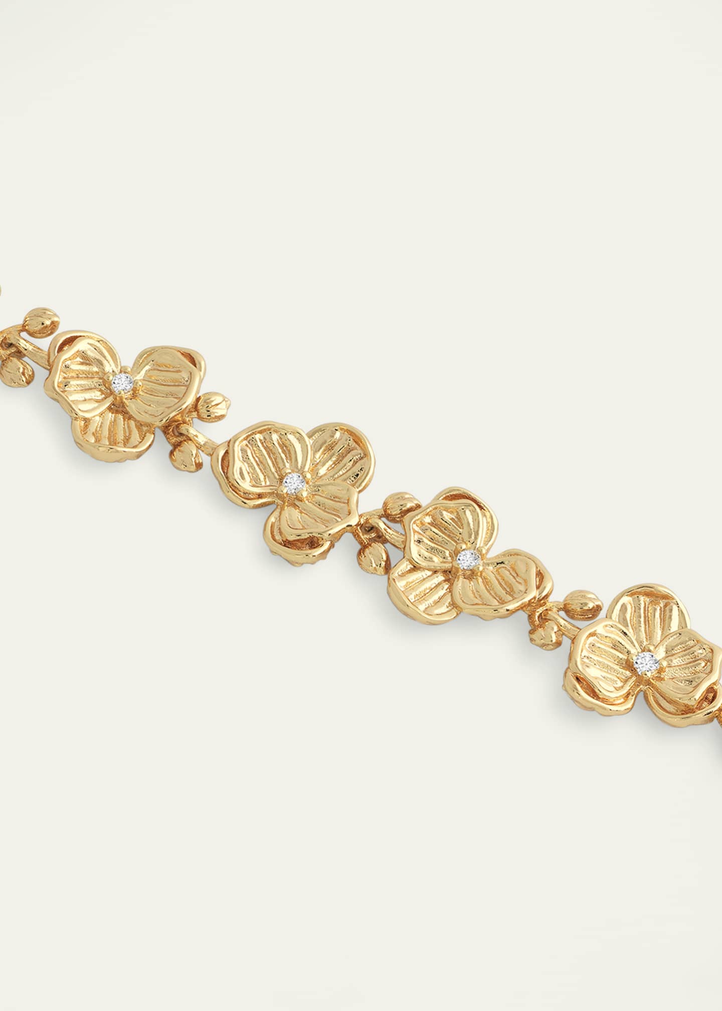 Anabel Aram Jewelry Orchid Link Bracelet - Bergdorf Goodman