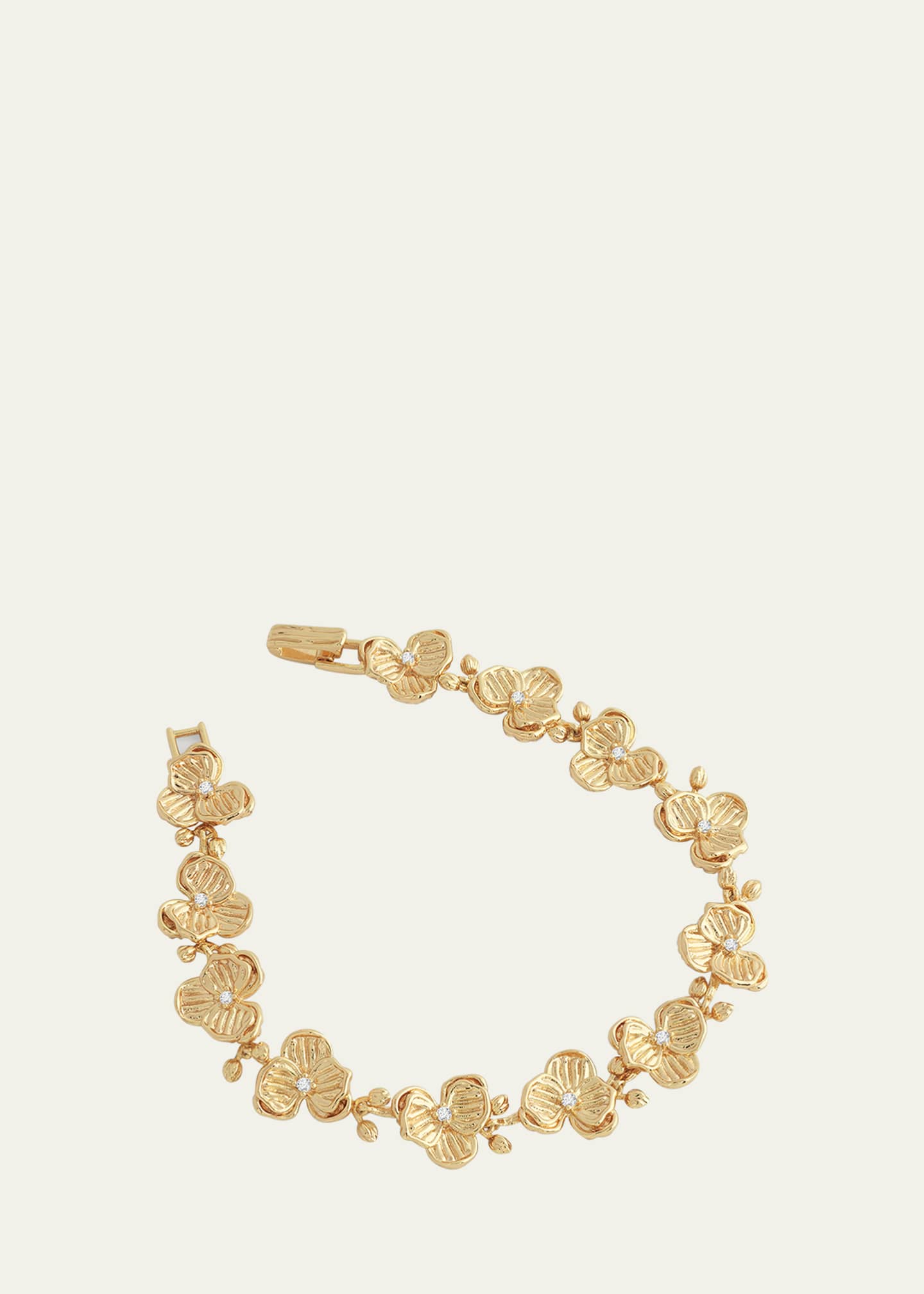 Anabel Aram Jewelry Orchid Link Bracelet - Bergdorf Goodman