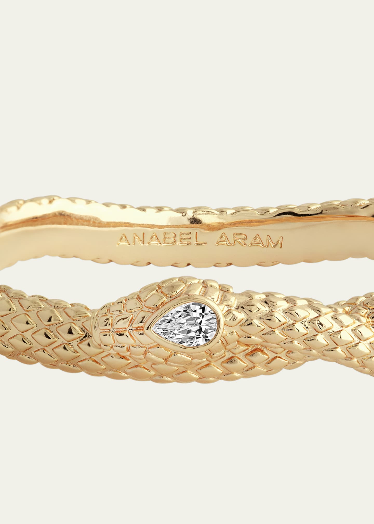 Anabel Aram Jewelry Serpent Hinged Bangle - Bergdorf Goodman