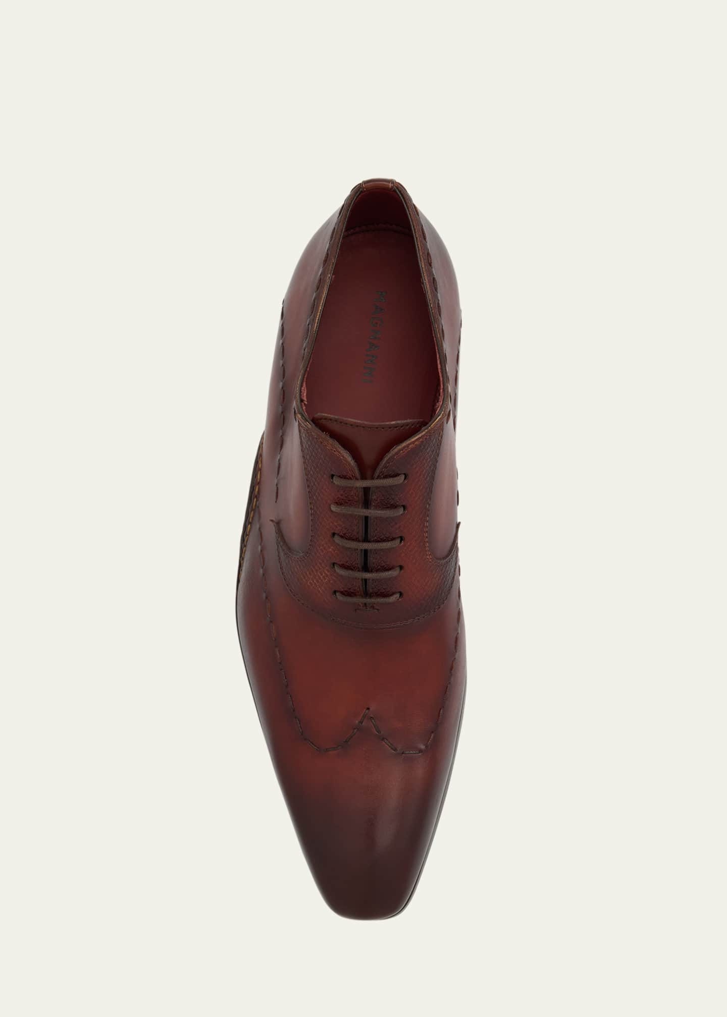 Magnanni Men's Bowden Wingtip Leather Oxfords - Bergdorf Goodman