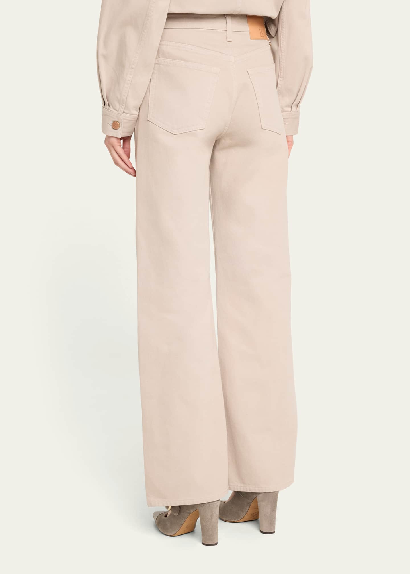 Ulla Johnson The Willow Wide-Leg Denim Jeans - Bergdorf Goodman