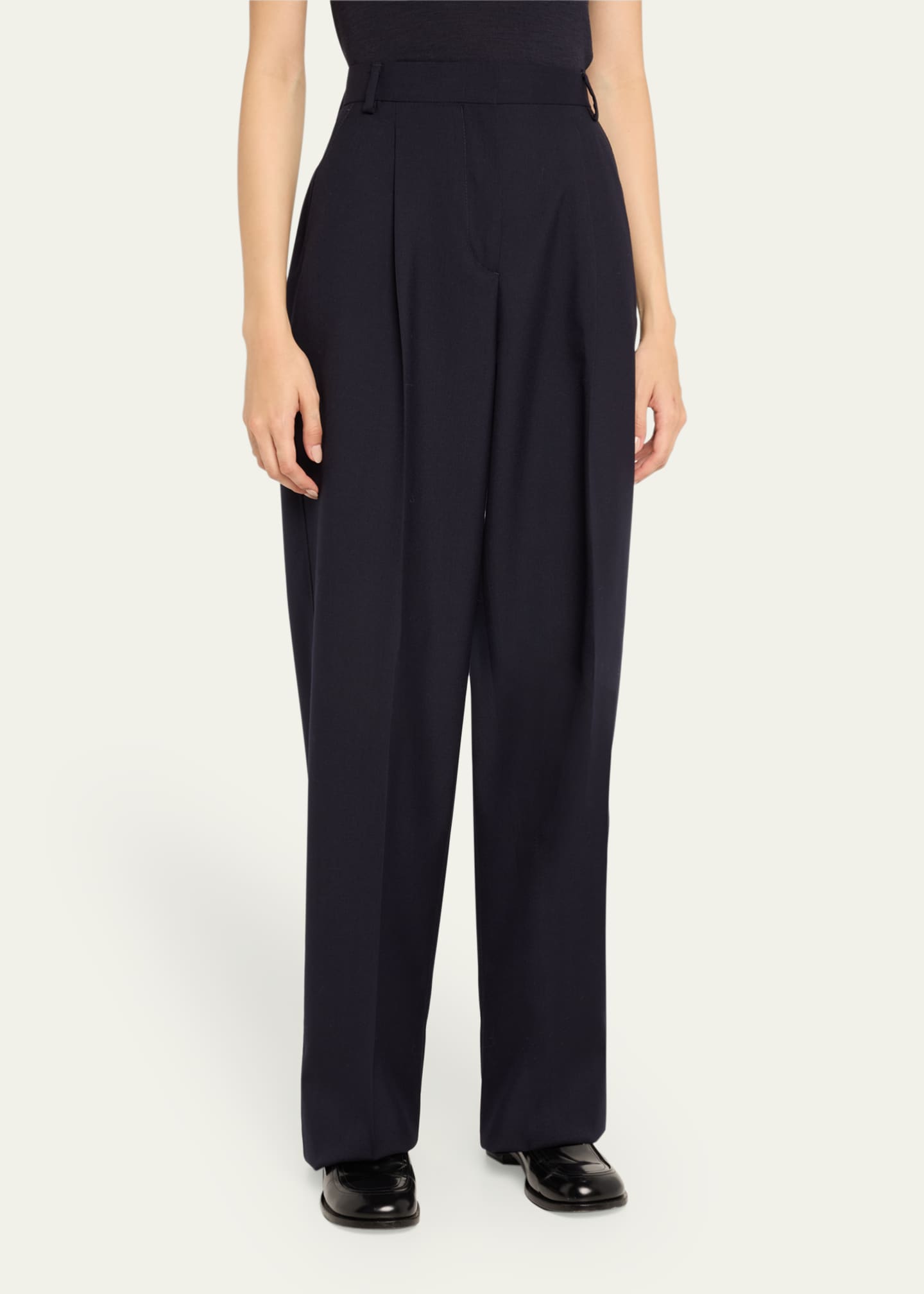 Officine Generale New Sophie Italian Wool Pants - Bergdorf Goodman