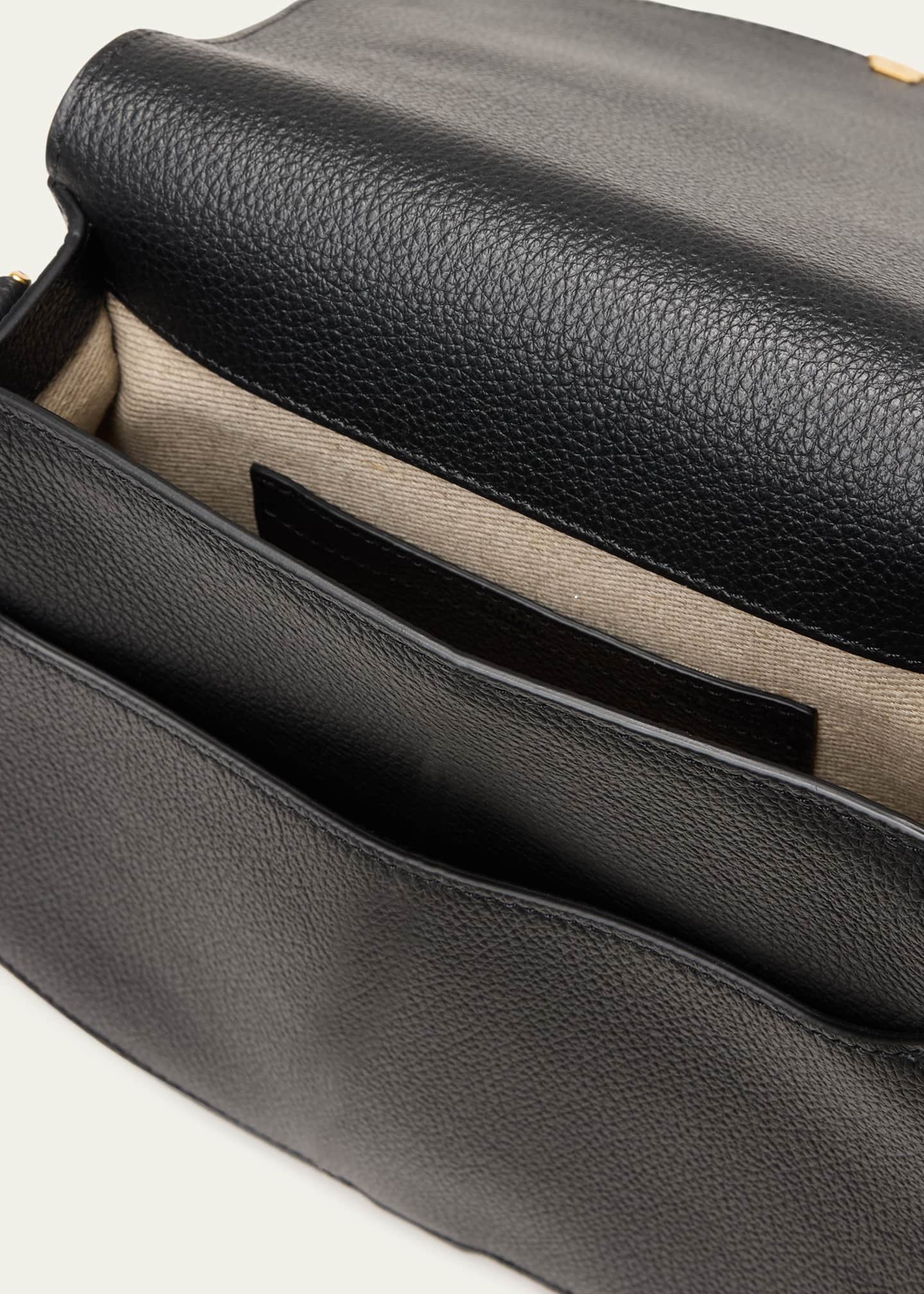 Chloe Marcie Medium Slim Crossbody Bag in Grained Calfskin - Bergdorf ...