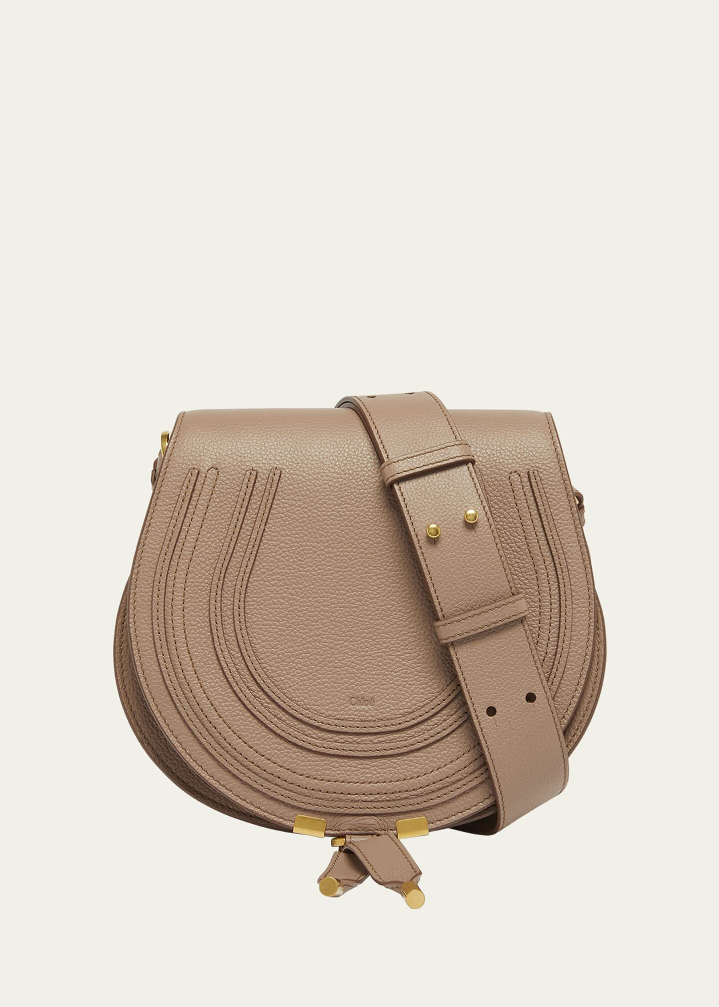 Chloe Marcie Medium Slim Crossbody Bag in Grained Calfskin - Bergdorf ...