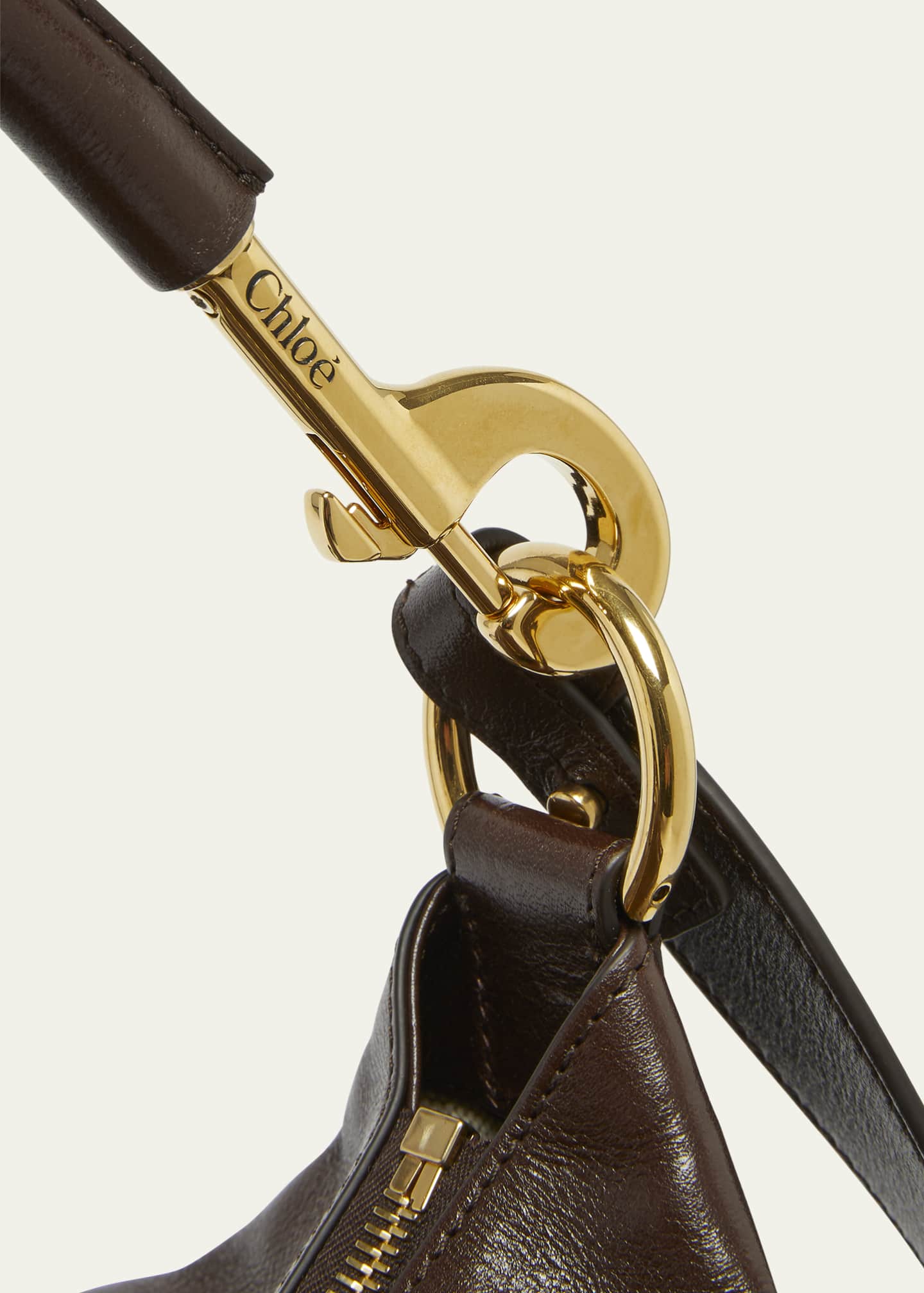 Chloe Camera Bag Medium in Natural Shiny Calfskin - Bergdorf Goodman