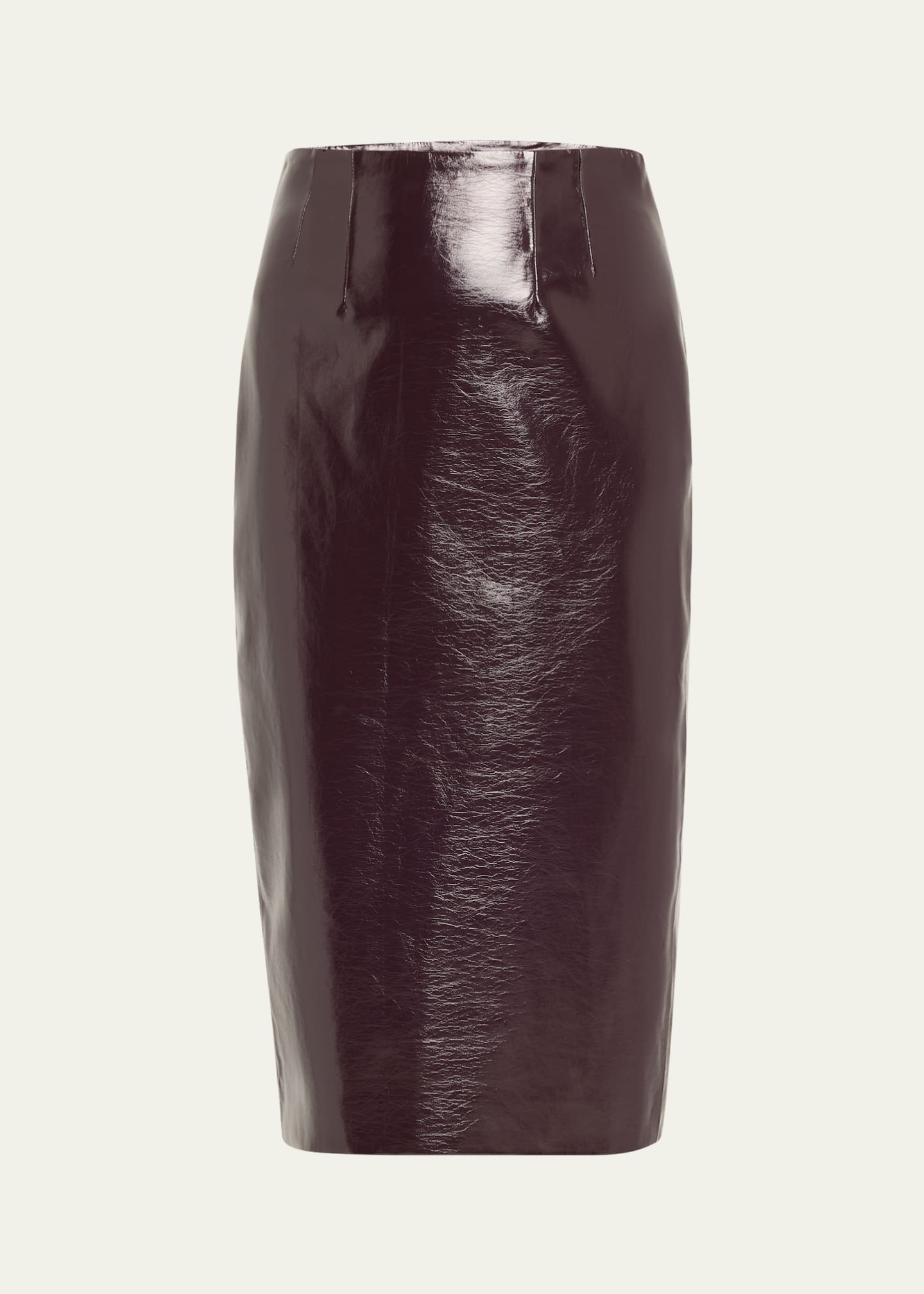 Veronica Beard Holmes Vegan Leather Pencil Skirt - Bergdorf Goodman