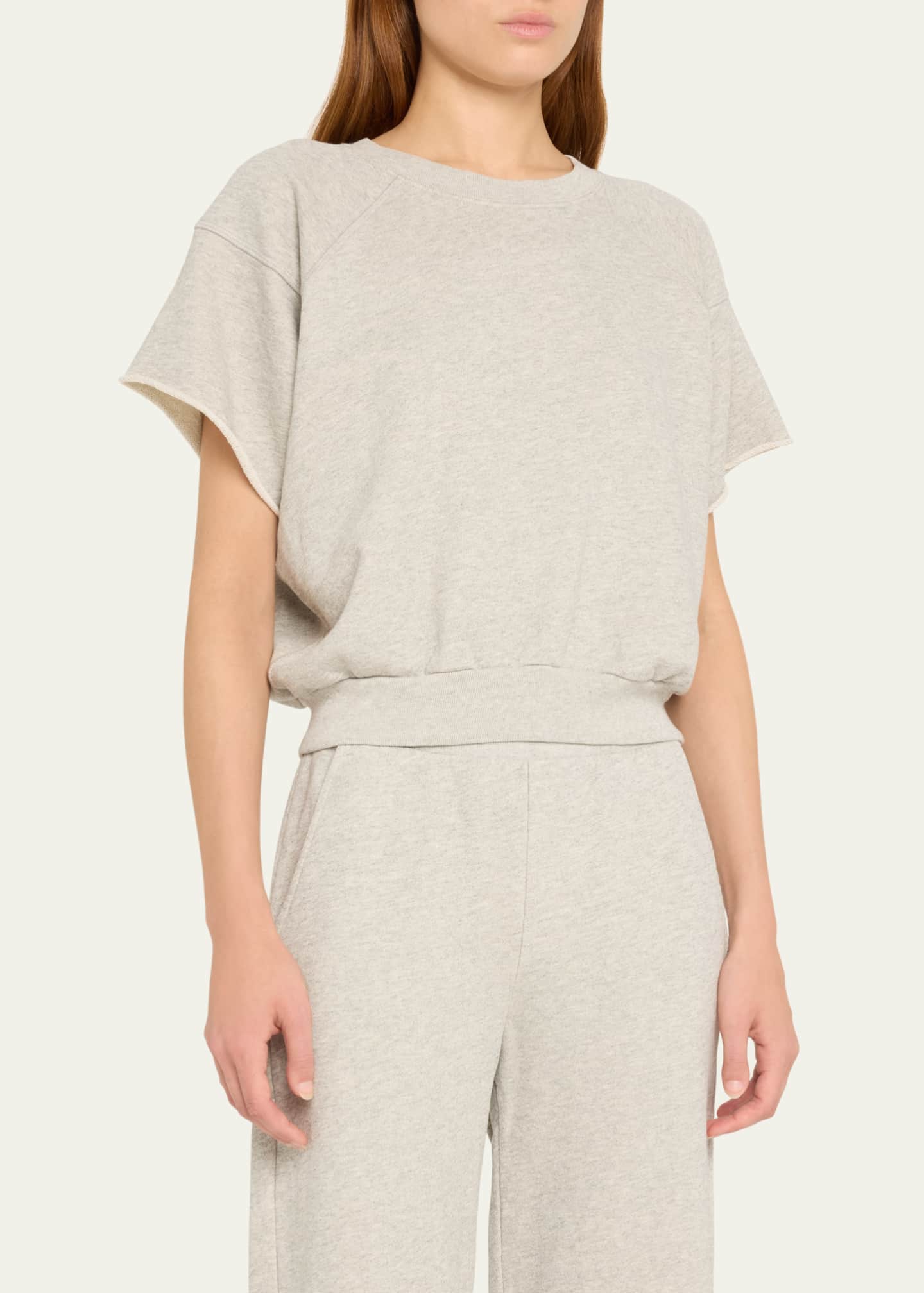 NSF Clothing Ripley Raglan Short-Sleeve Crewneck Sweatshirt - Bergdorf ...