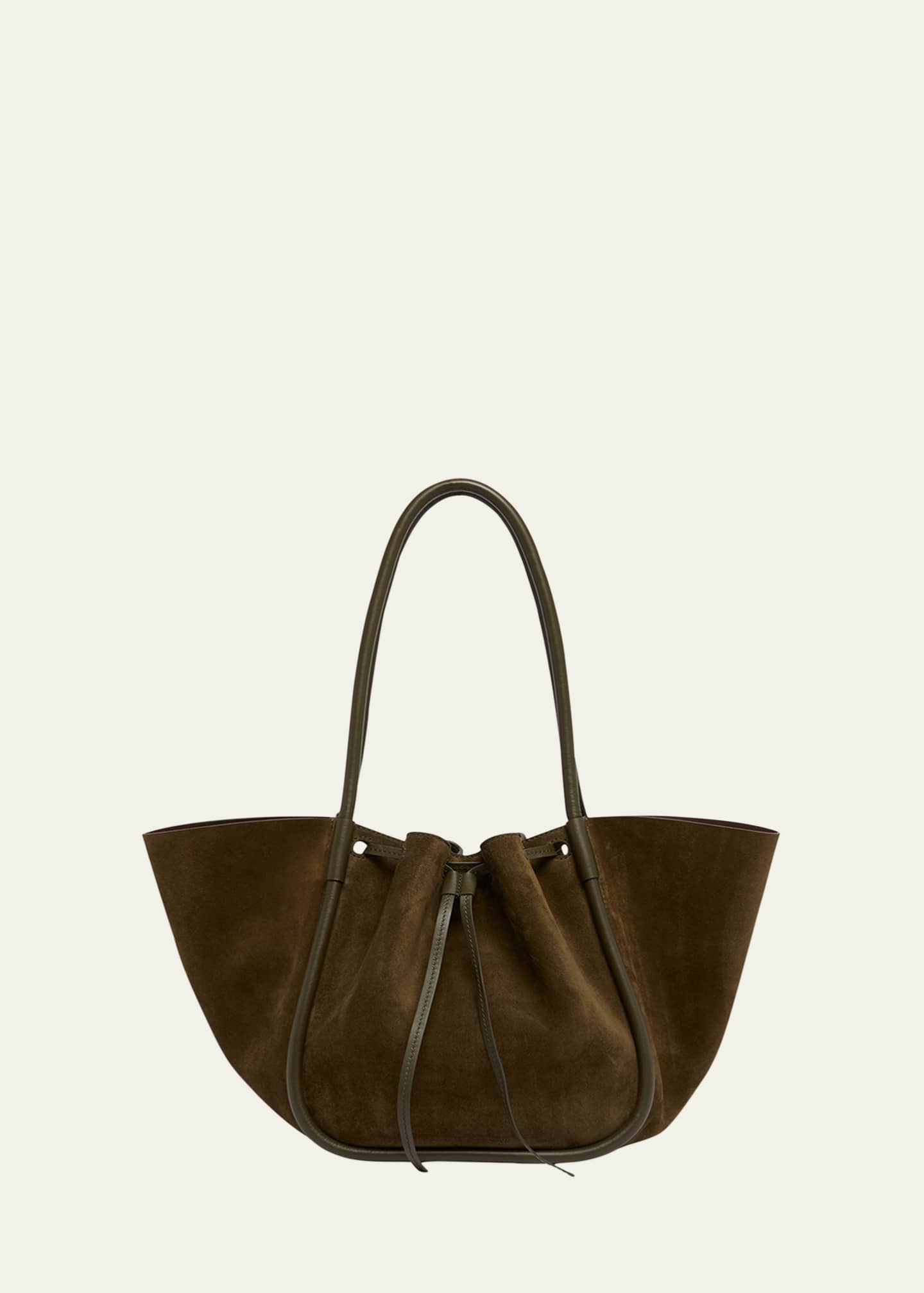 Proenza Schouler Large Drawstring Suede Tote Bag - Bergdorf Goodman