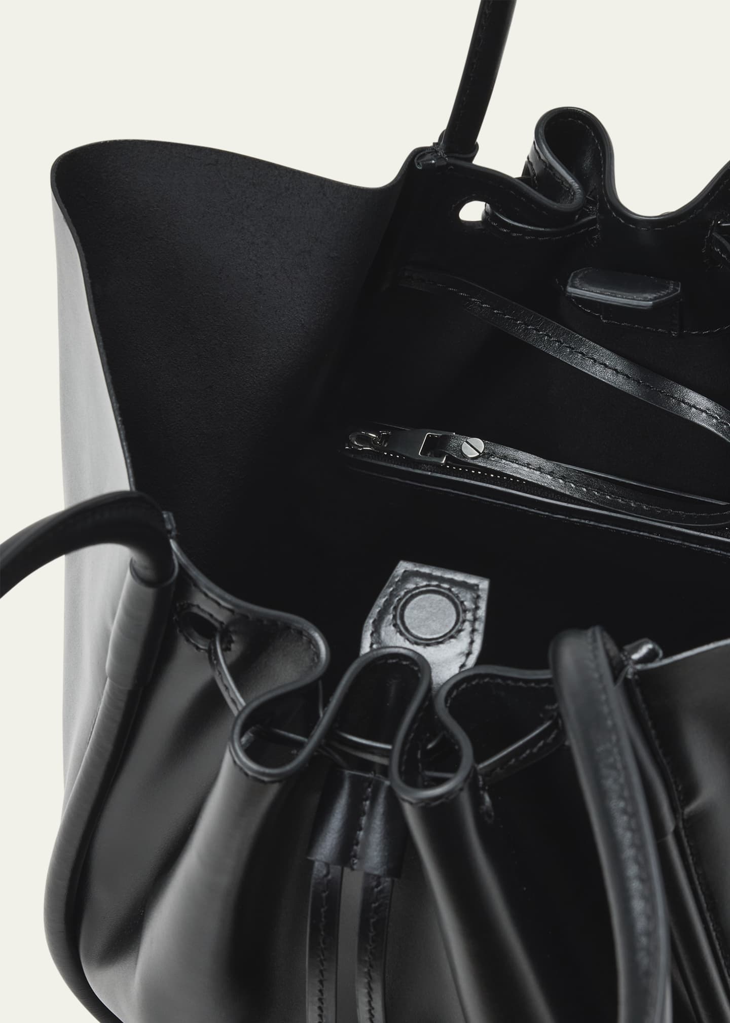Proenza Schouler Large Ruched Calf Leather Tote Bag - Bergdorf Goodman