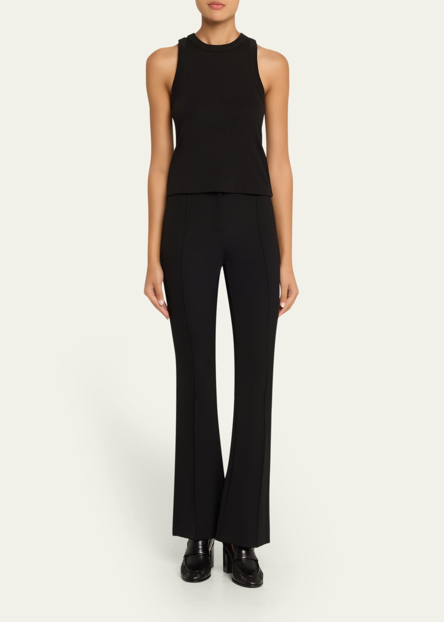 Veronica Beard Jordyn Cropped Tank Top - Bergdorf Goodman