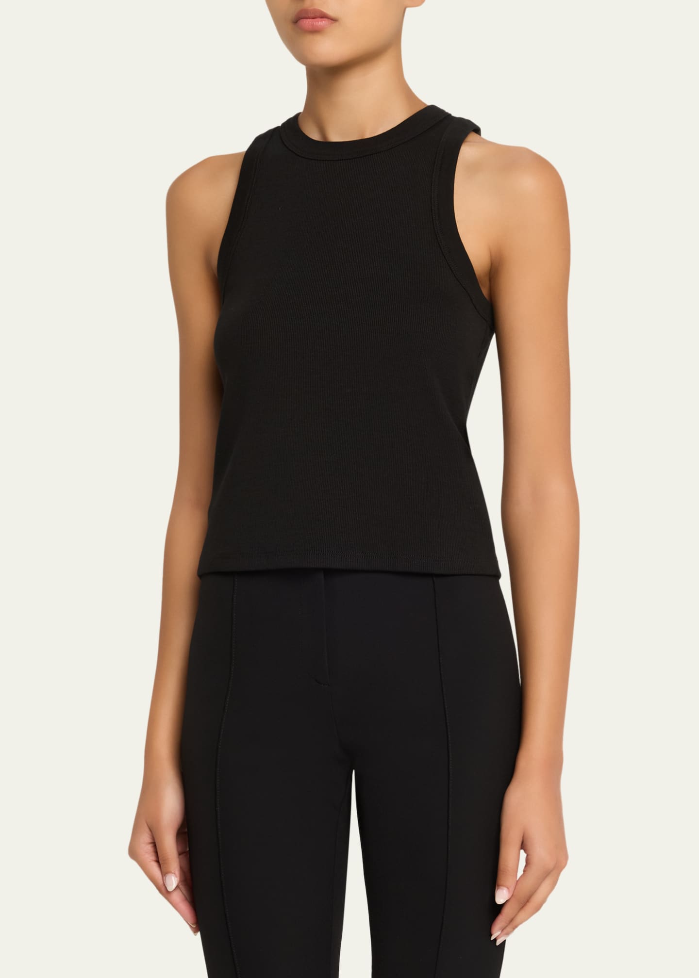 Veronica Beard Jordyn Cropped Tank Top - Bergdorf Goodman