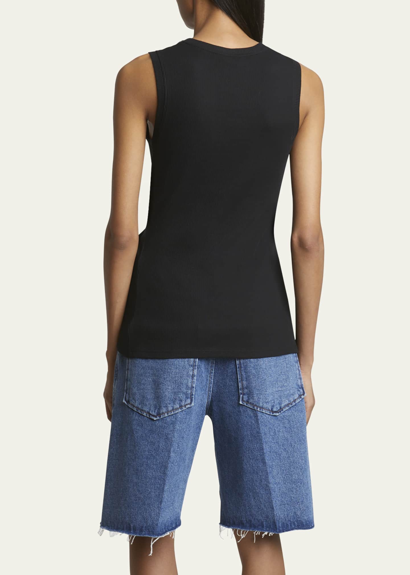 Loewe Draped Button Tank Top - Bergdorf Goodman