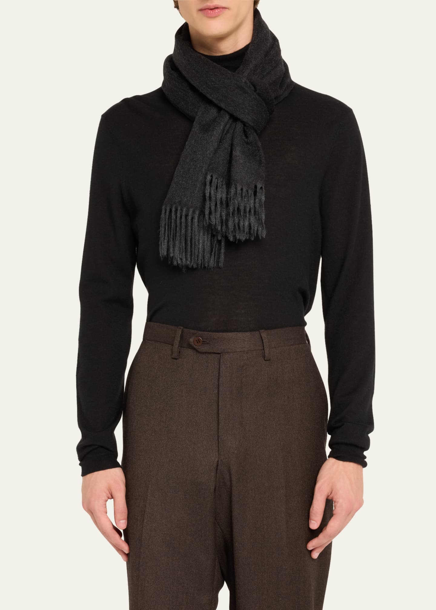 Kiton Men's Cashmere Scarf - Bergdorf Goodman