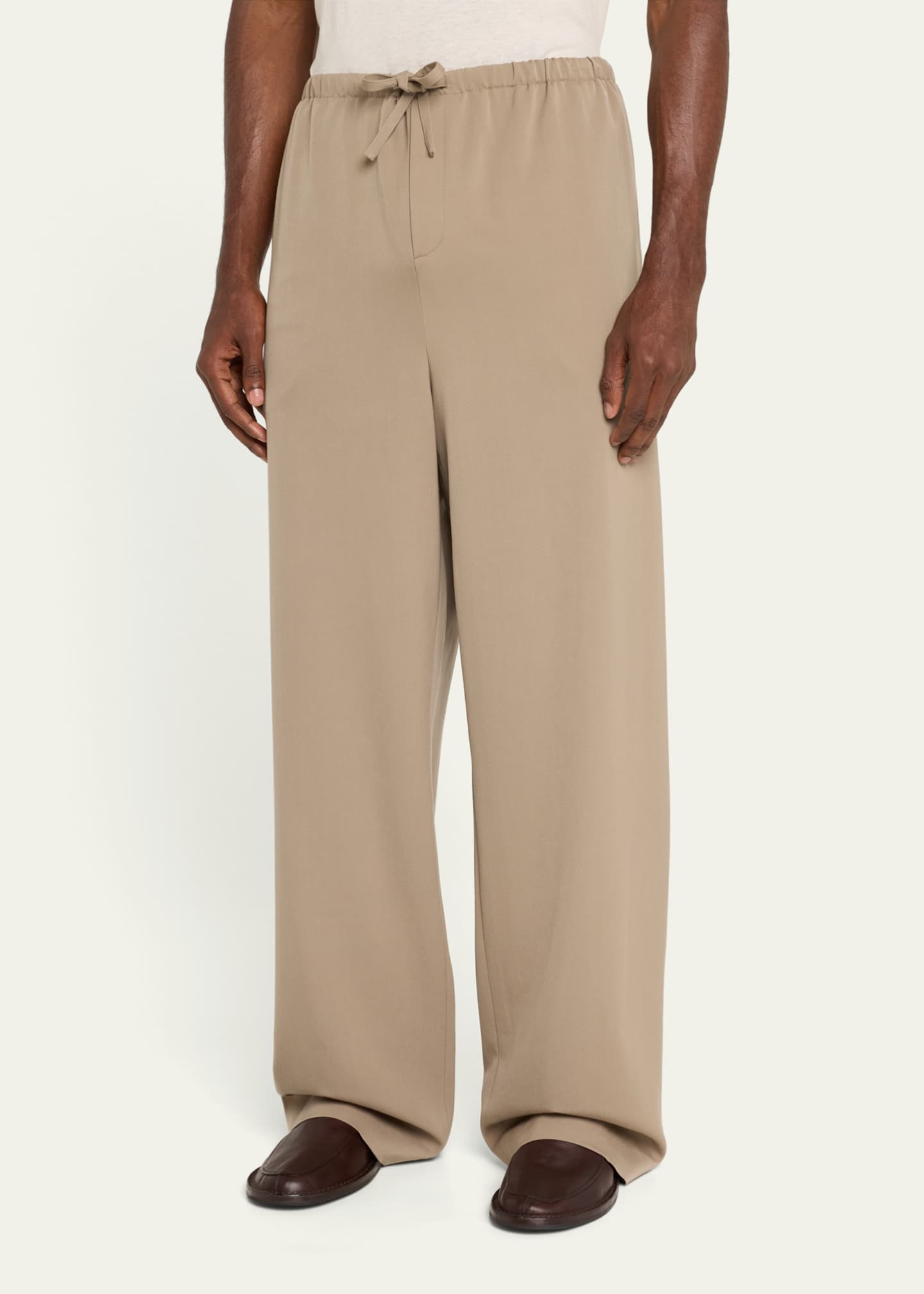 THE ROW Men's Donatello Loose Drawstring Pants - Bergdorf Goodman