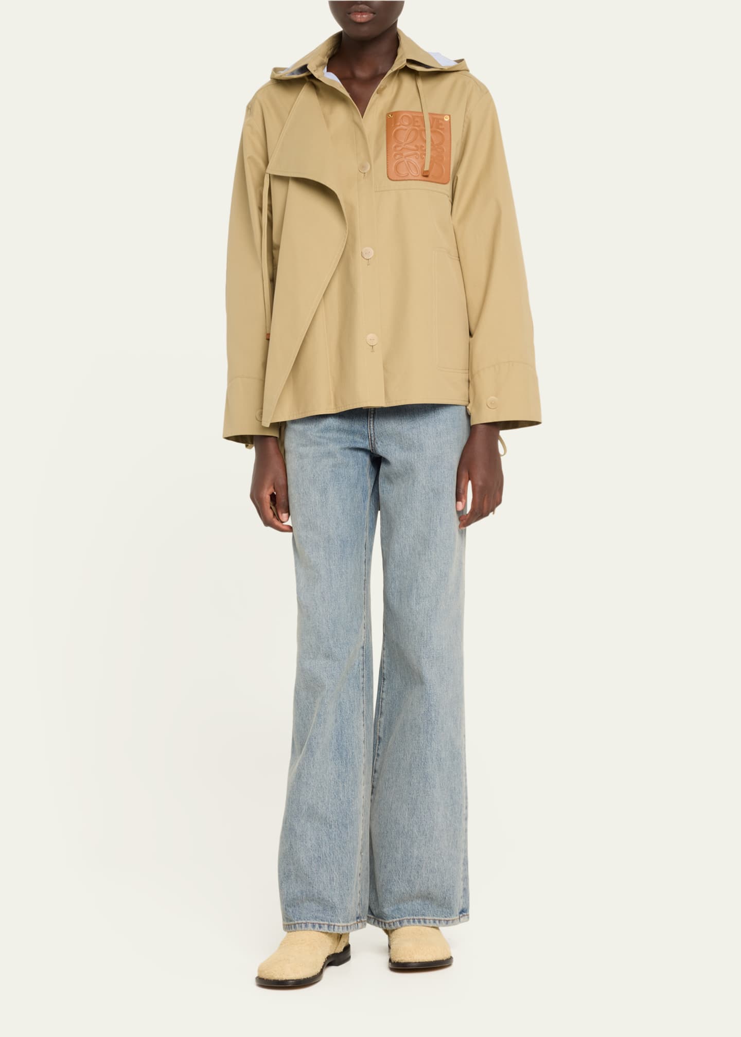 Loewe Campo Harness Biker Boots - Bergdorf Goodman