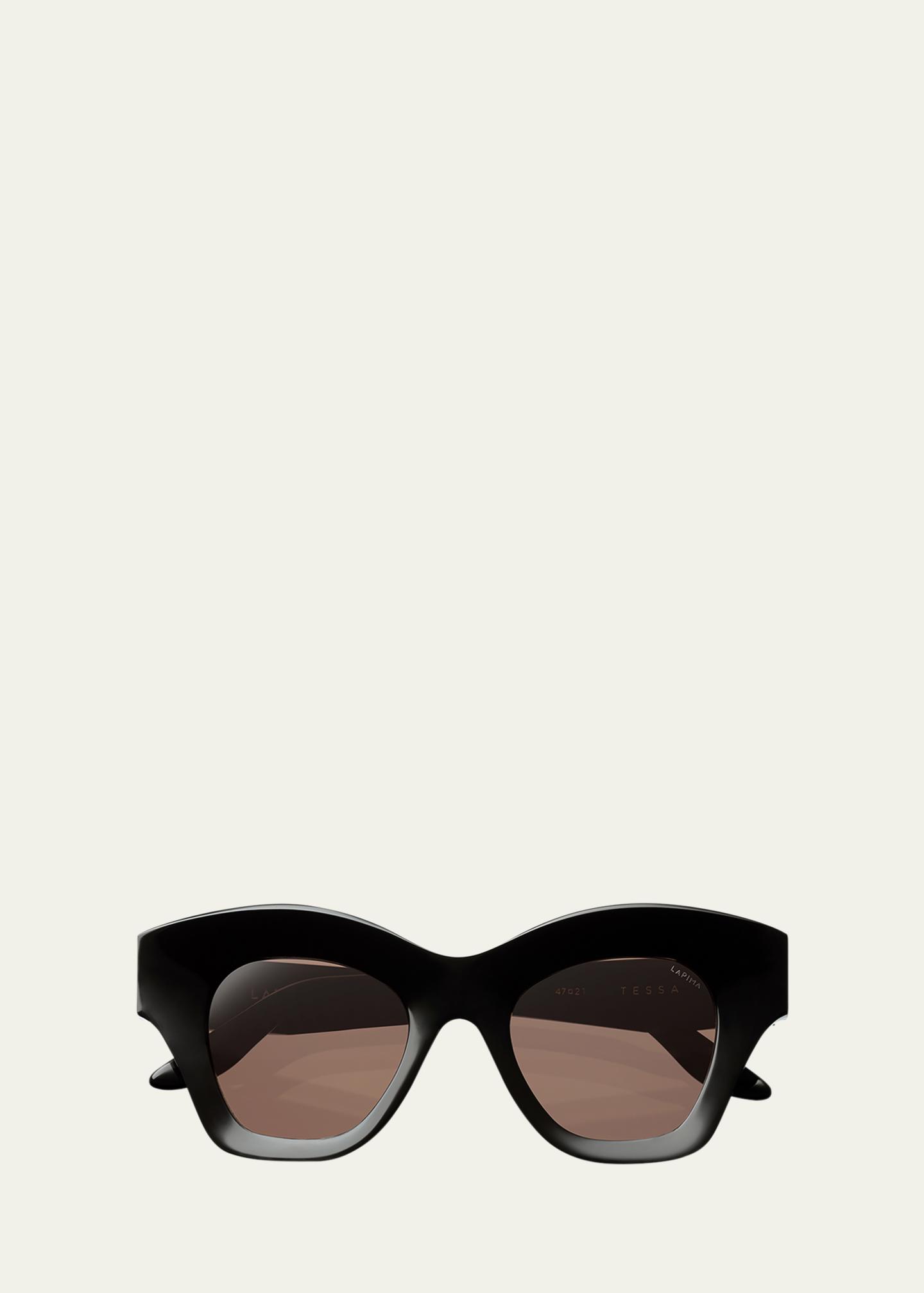 LAPIMA Tessa Acetate Cat-Eye Sunglasses - Bergdorf Goodman