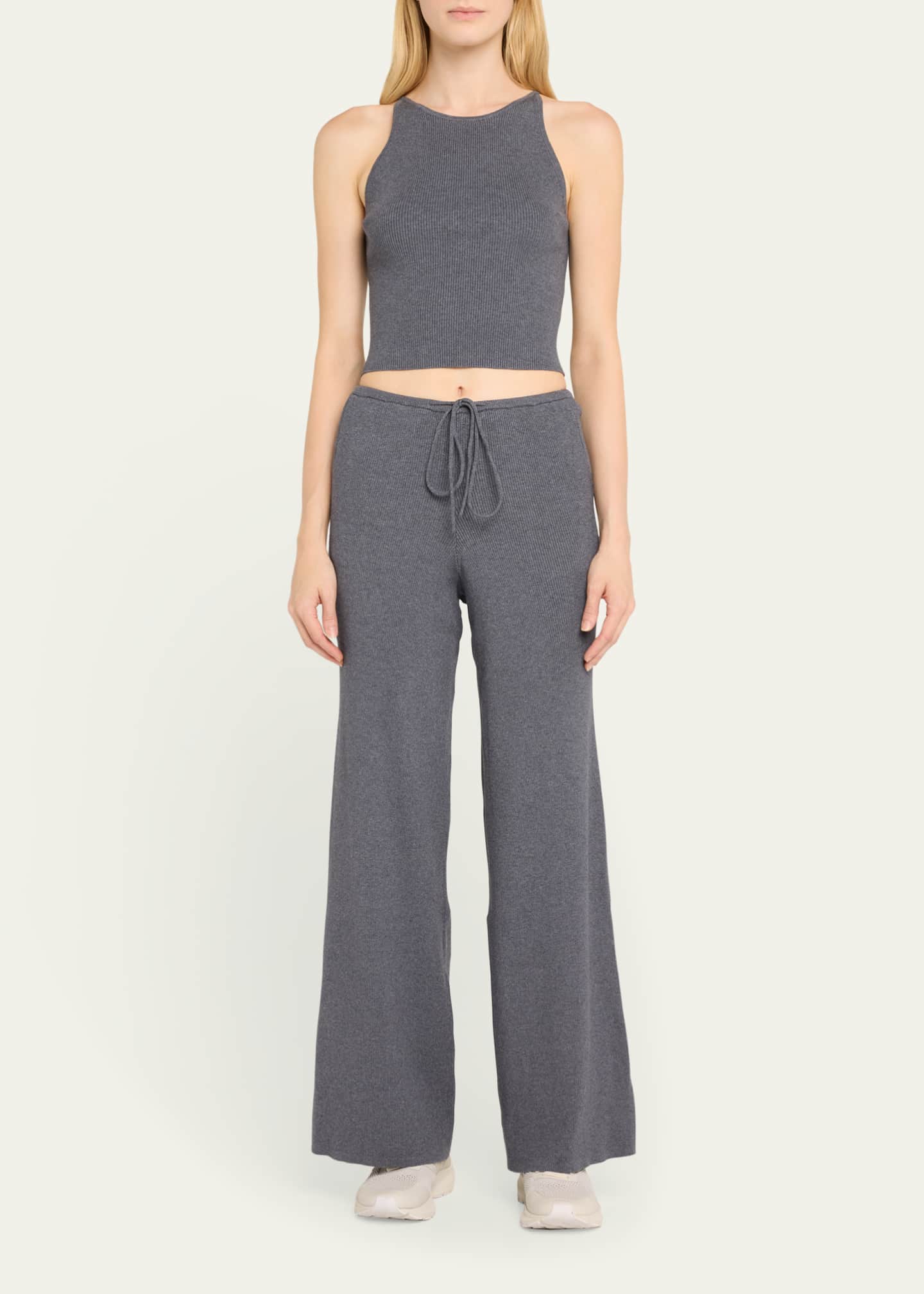 Live the Process Mira Rib Cropped Tank Top - Bergdorf Goodman