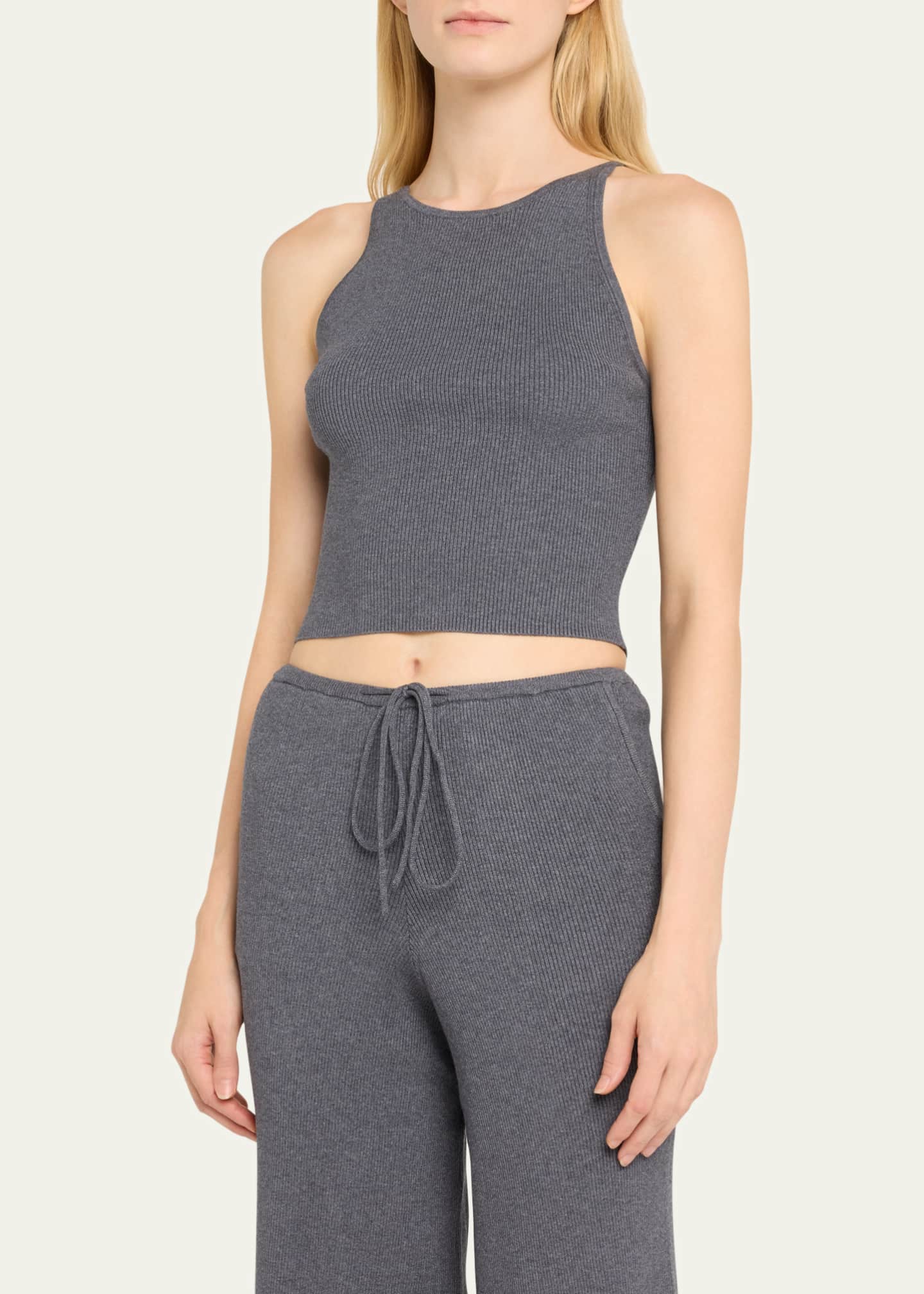 Live the Process Mira Rib Cropped Tank Top - Bergdorf Goodman