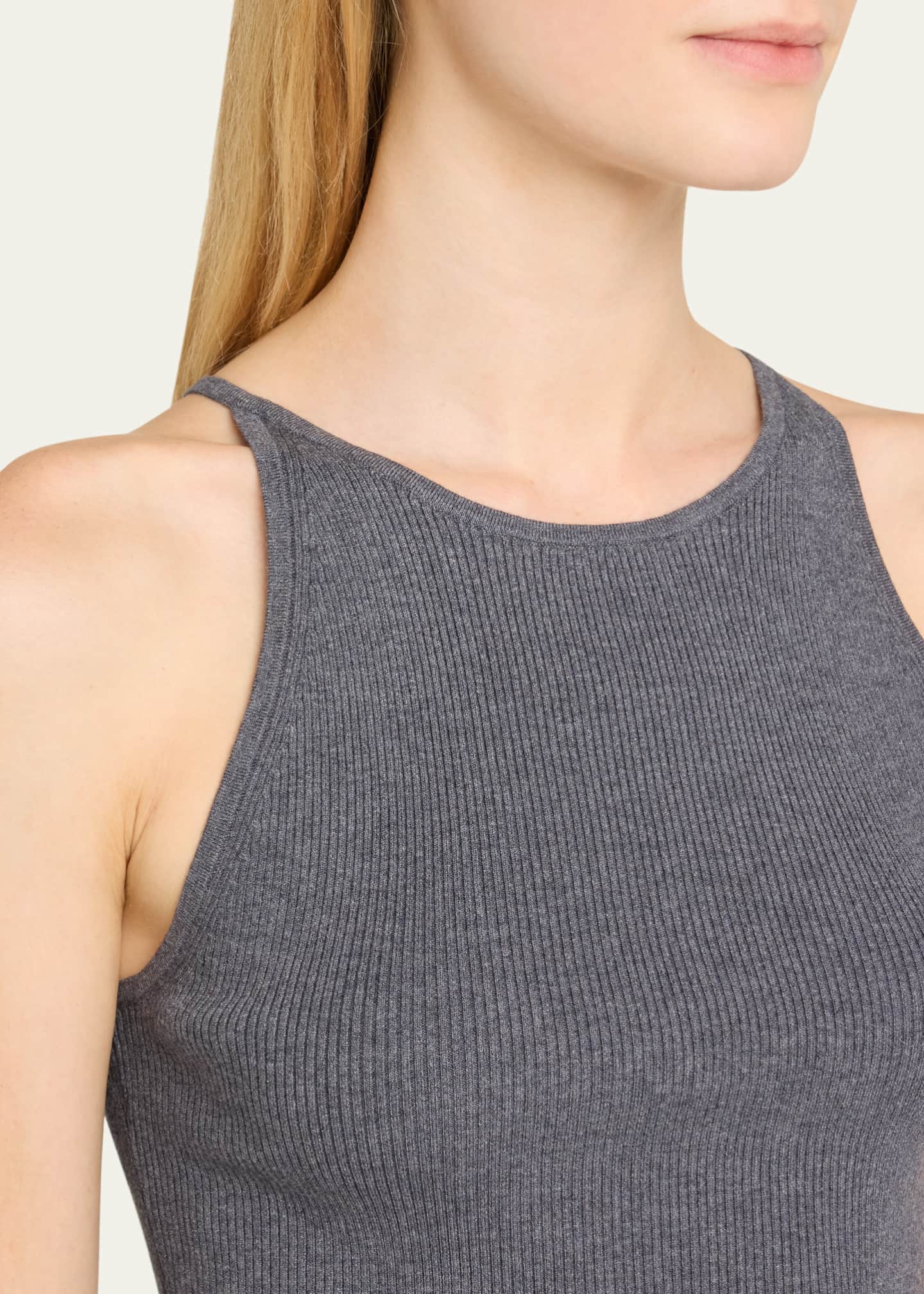 Live the Process Mira Rib Cropped Tank Top - Bergdorf Goodman