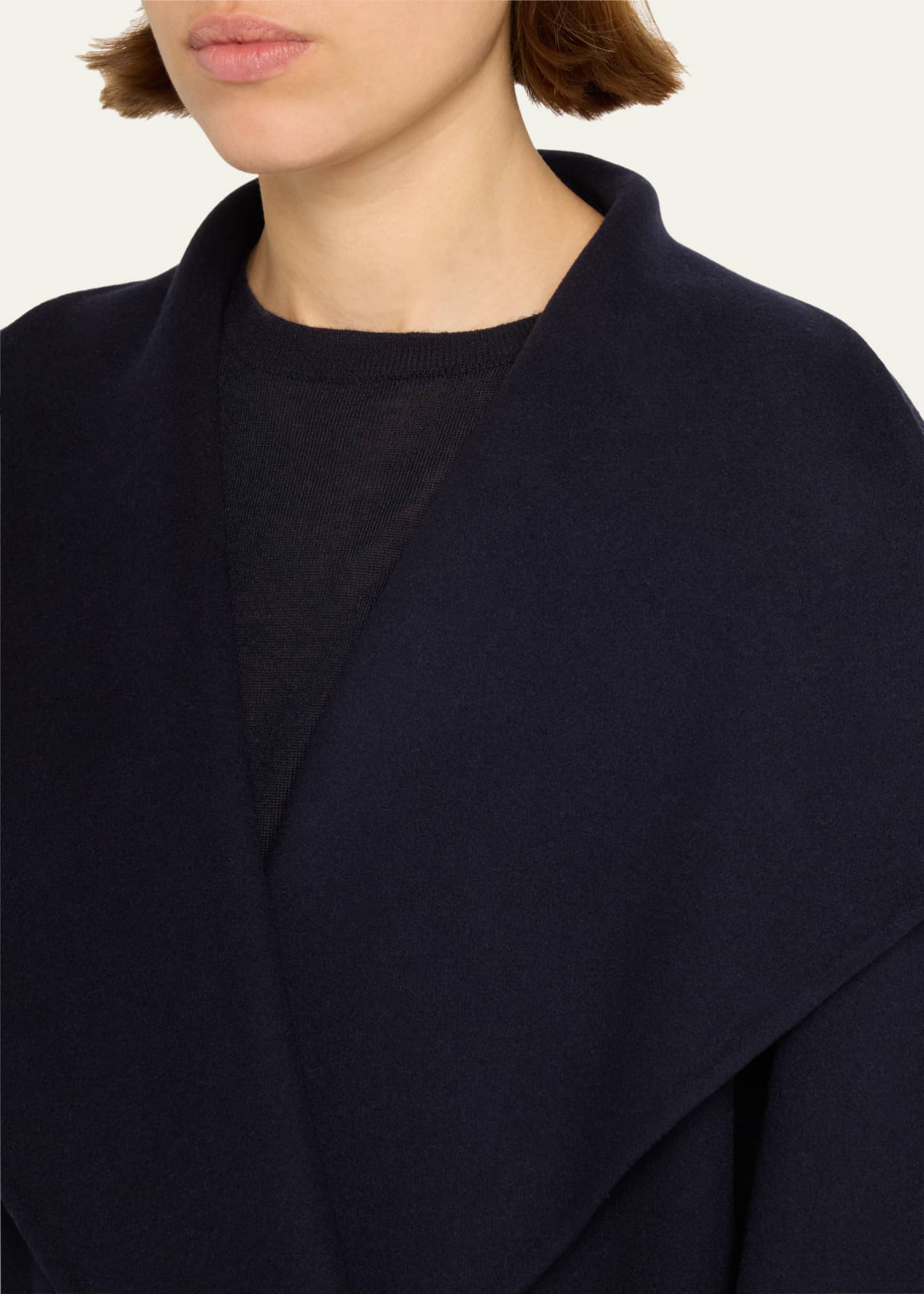 THE ROW Hailey Belted Wool Cashmere Coat - Bergdorf Goodman