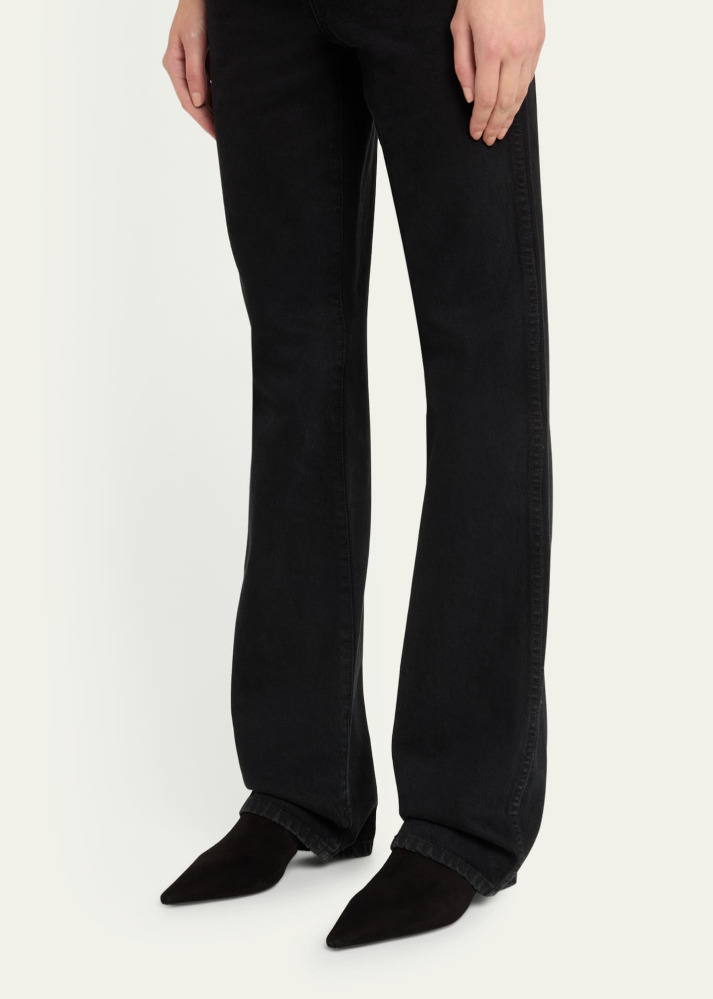 Stuart Weitzman Naomi Stretch Suede Ankle Booties - Bergdorf Goodman