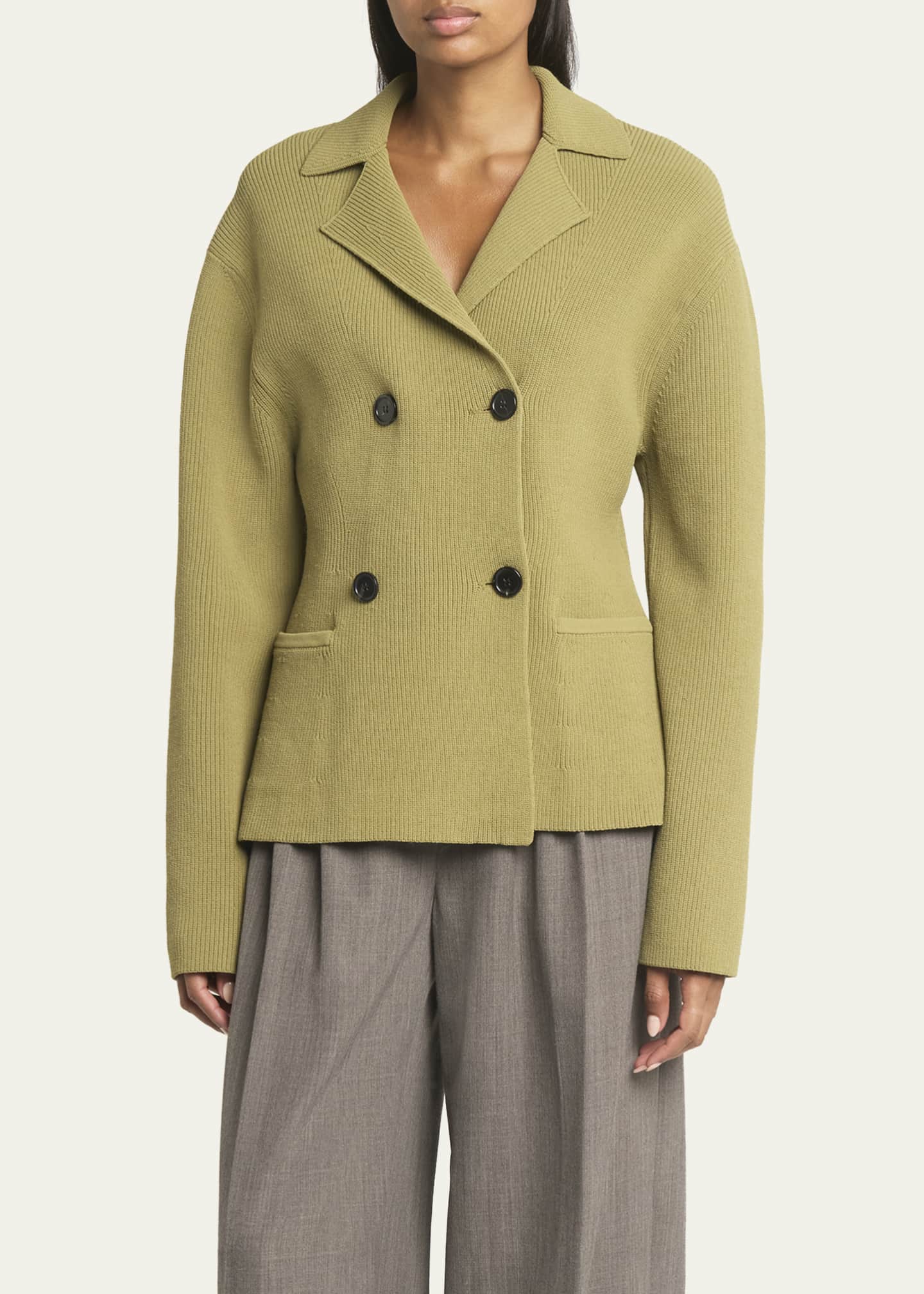 Co Double-Breasted Cardigan - Bergdorf Goodman