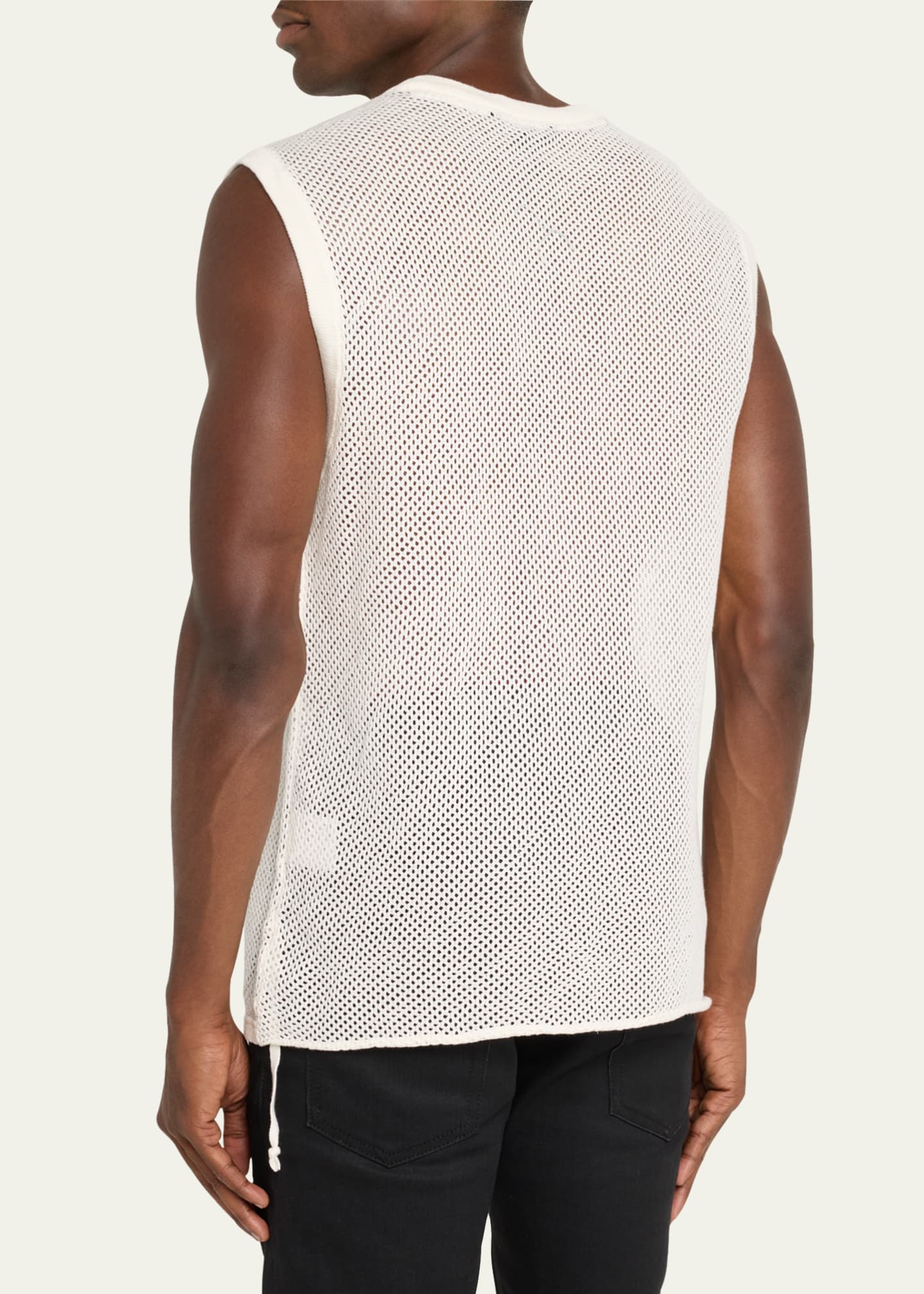 Ksubi Men's Networth Crewneck Mesh Tank - Bergdorf Goodman