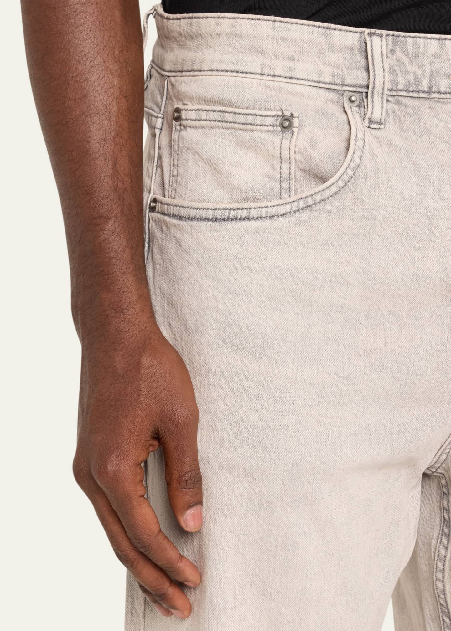 Ksubi Men's Anti K Pluto Stone Grey-Wash Denim Jeans - Bergdorf Goodman