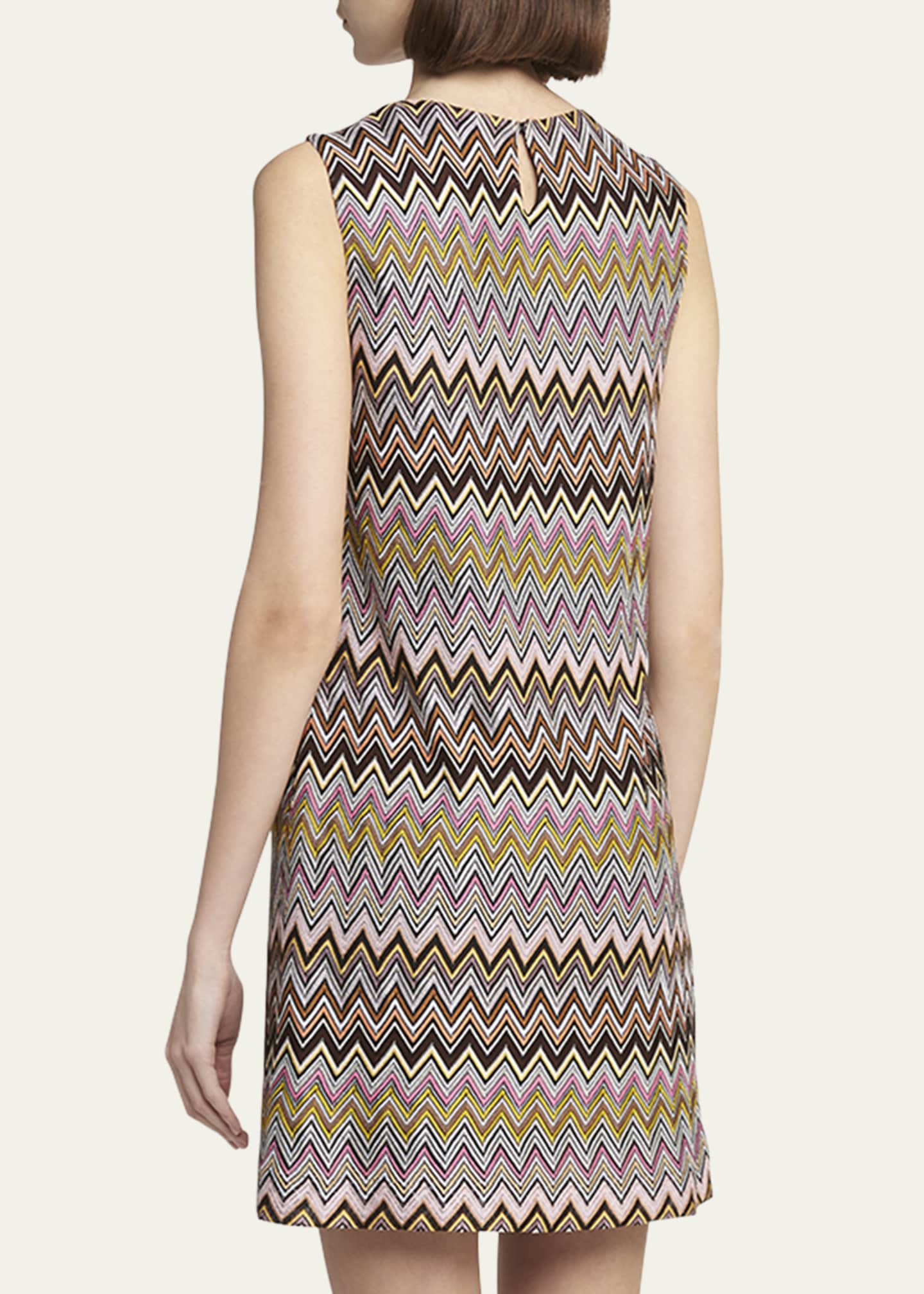 Missoni Chevron Sleeveless Short Dress - Bergdorf Goodman