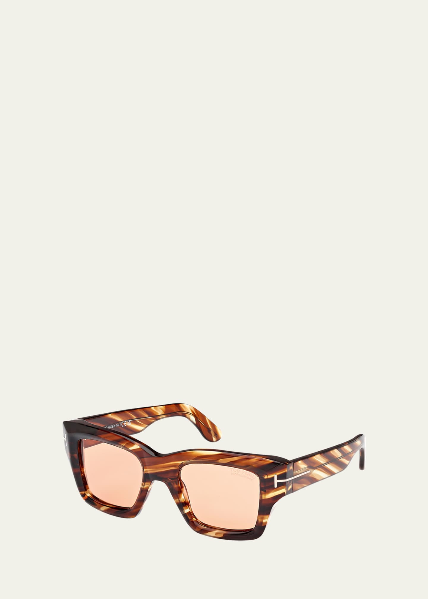 Tom Ford Mens Ilias Photochromic Acetate Square Sunglasses Bergdorf