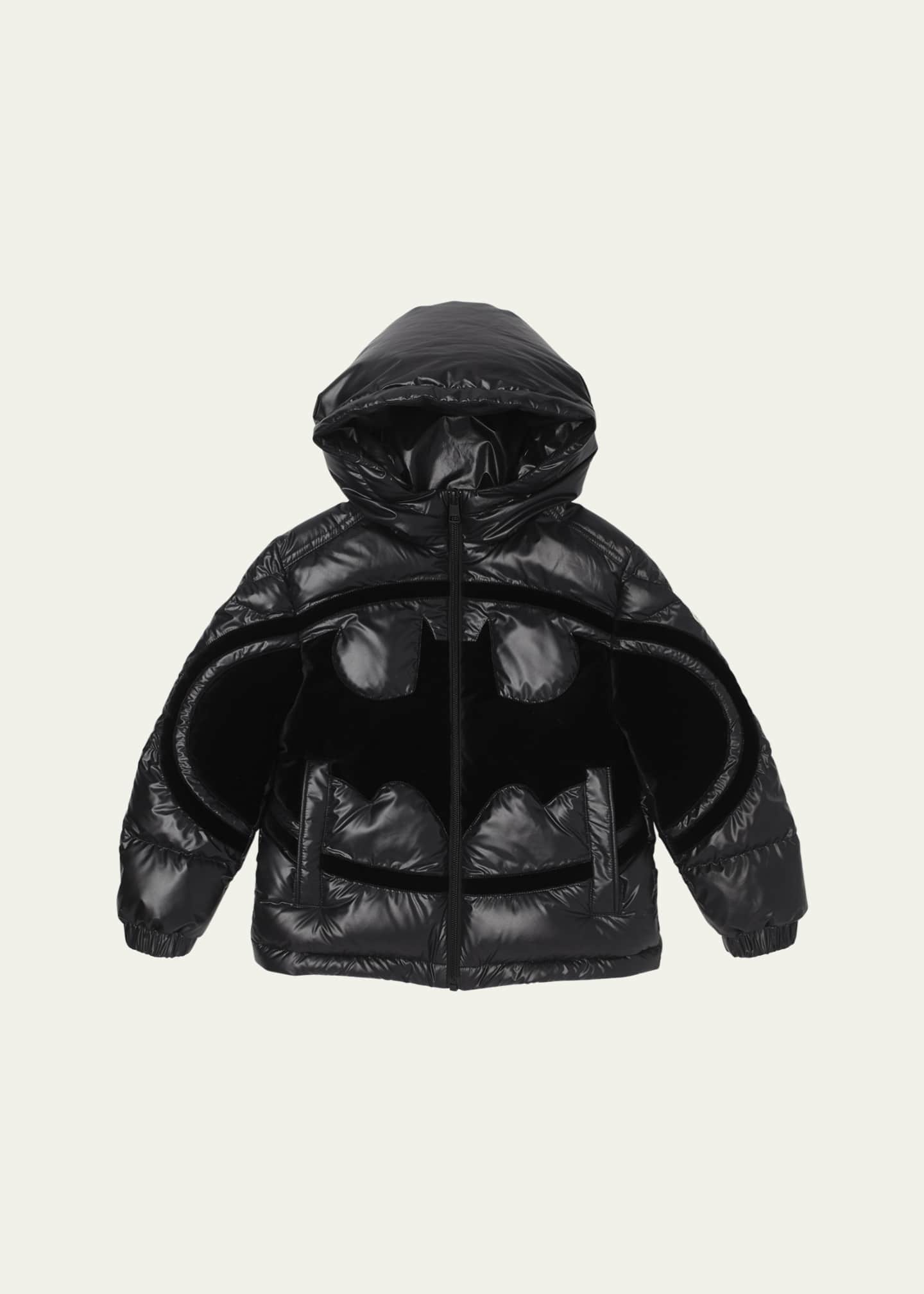 Moncler Boy's Solander Batman Logo Jacket, Size 4 - Bergdorf Goodman