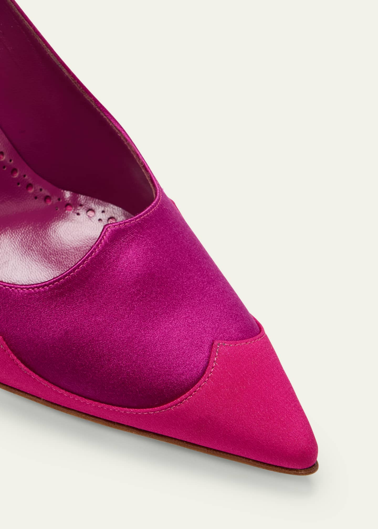 Manolo Blahnik Fabrakahi Layered Silk Pumps - Bergdorf Goodman