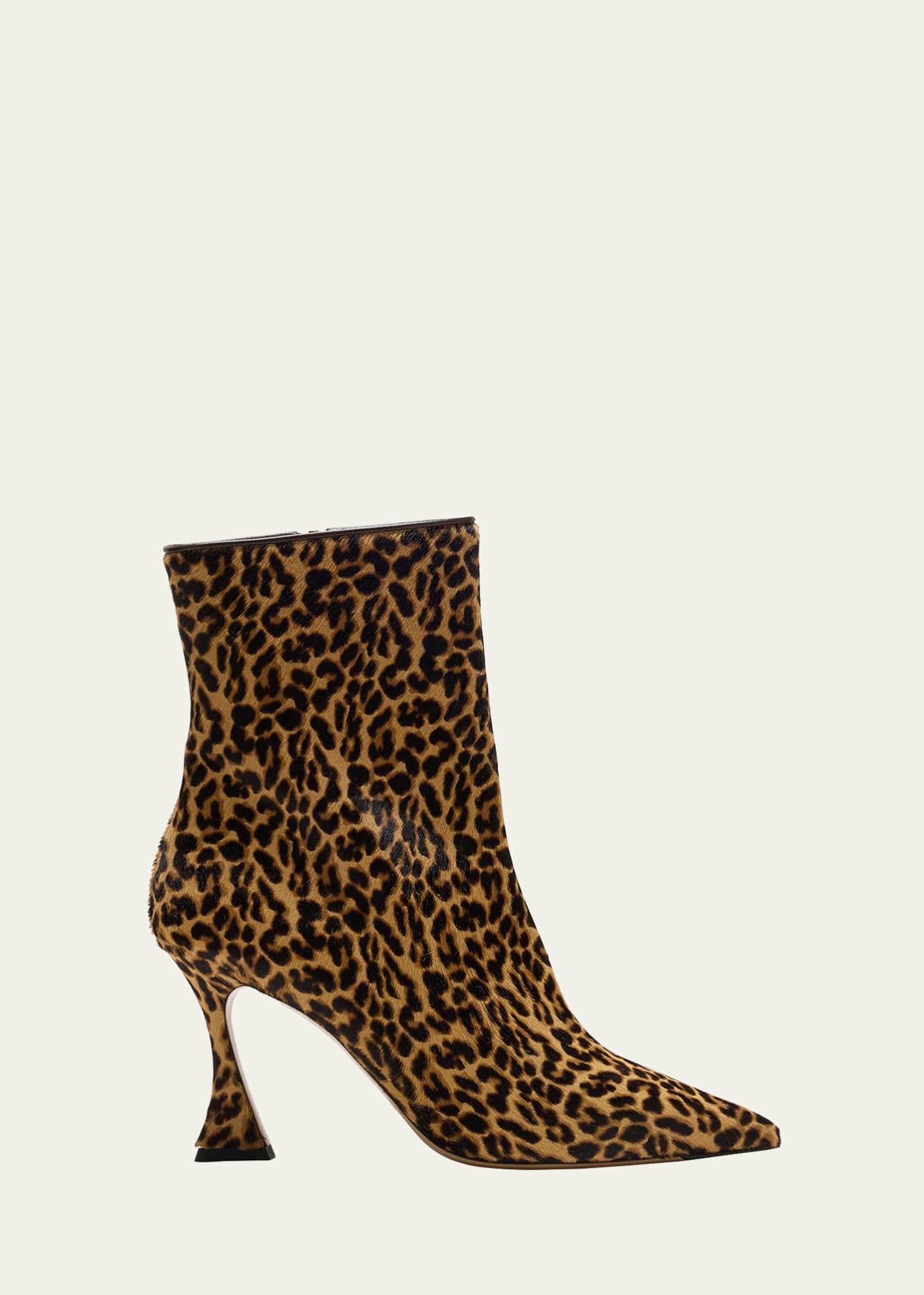 Alexandre Birman Bell Leopard Ankle Booties - Bergdorf Goodman
