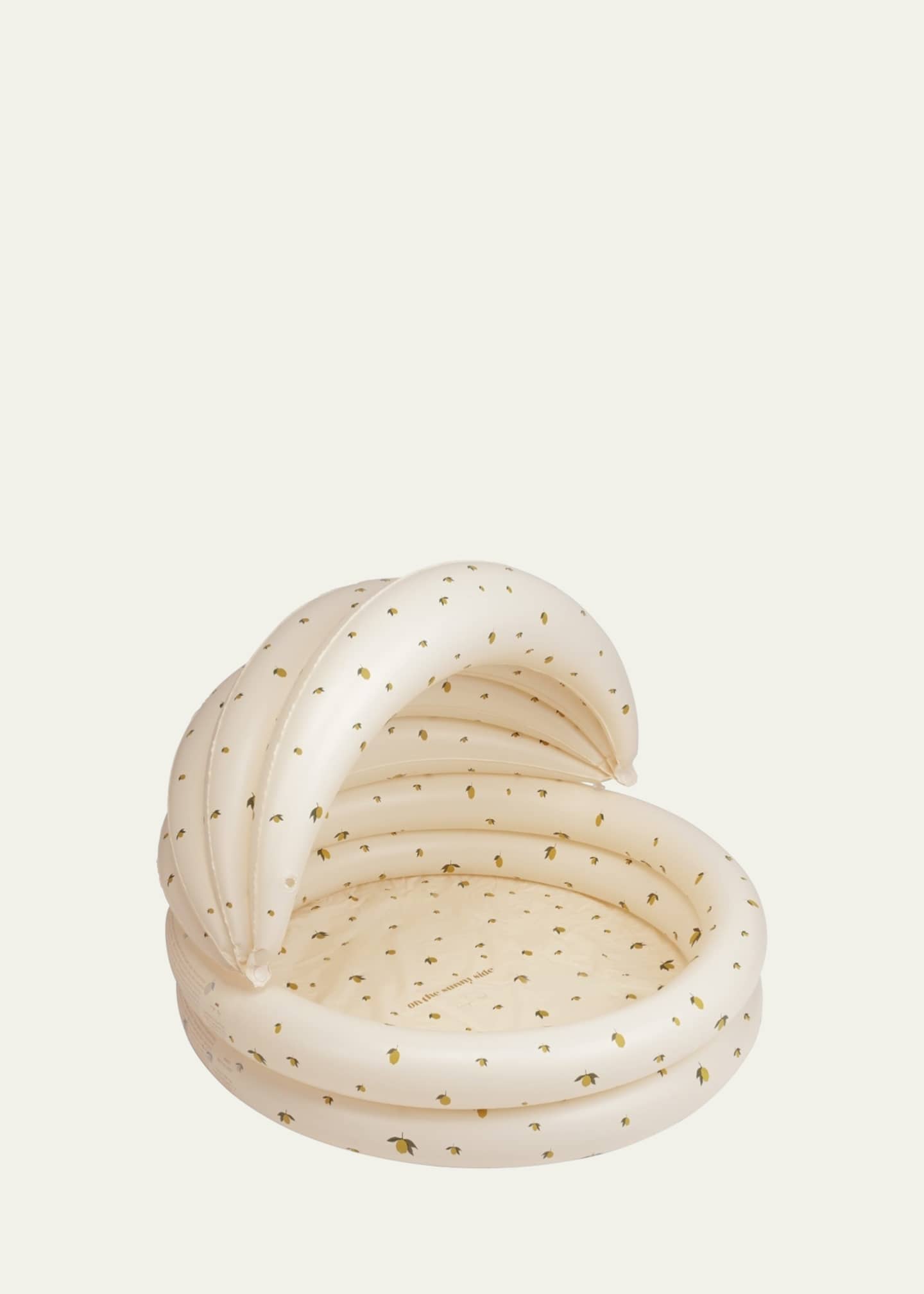 Konges Slojd Kid's Lemon-Print Inflatable Pool W/ Canopy - Bergdorf Goodman