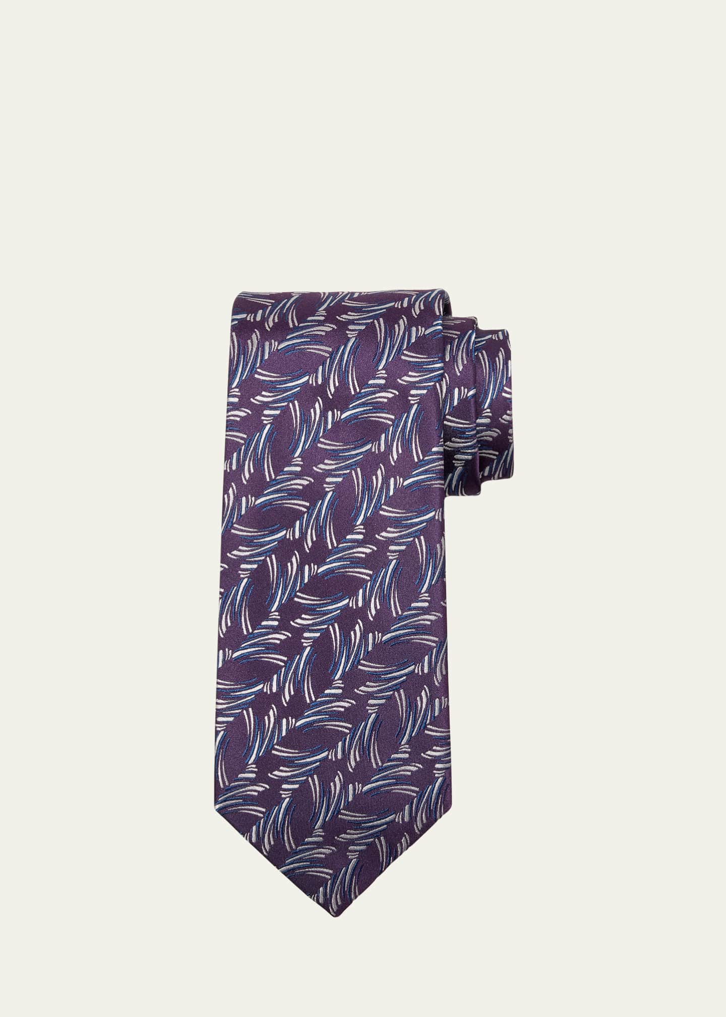 Charvet Men's Grass Line Woven Silk Tie - Bergdorf Goodman Charvet Men's Grass Line Woven Silk Tie - Bergdorf Goodman