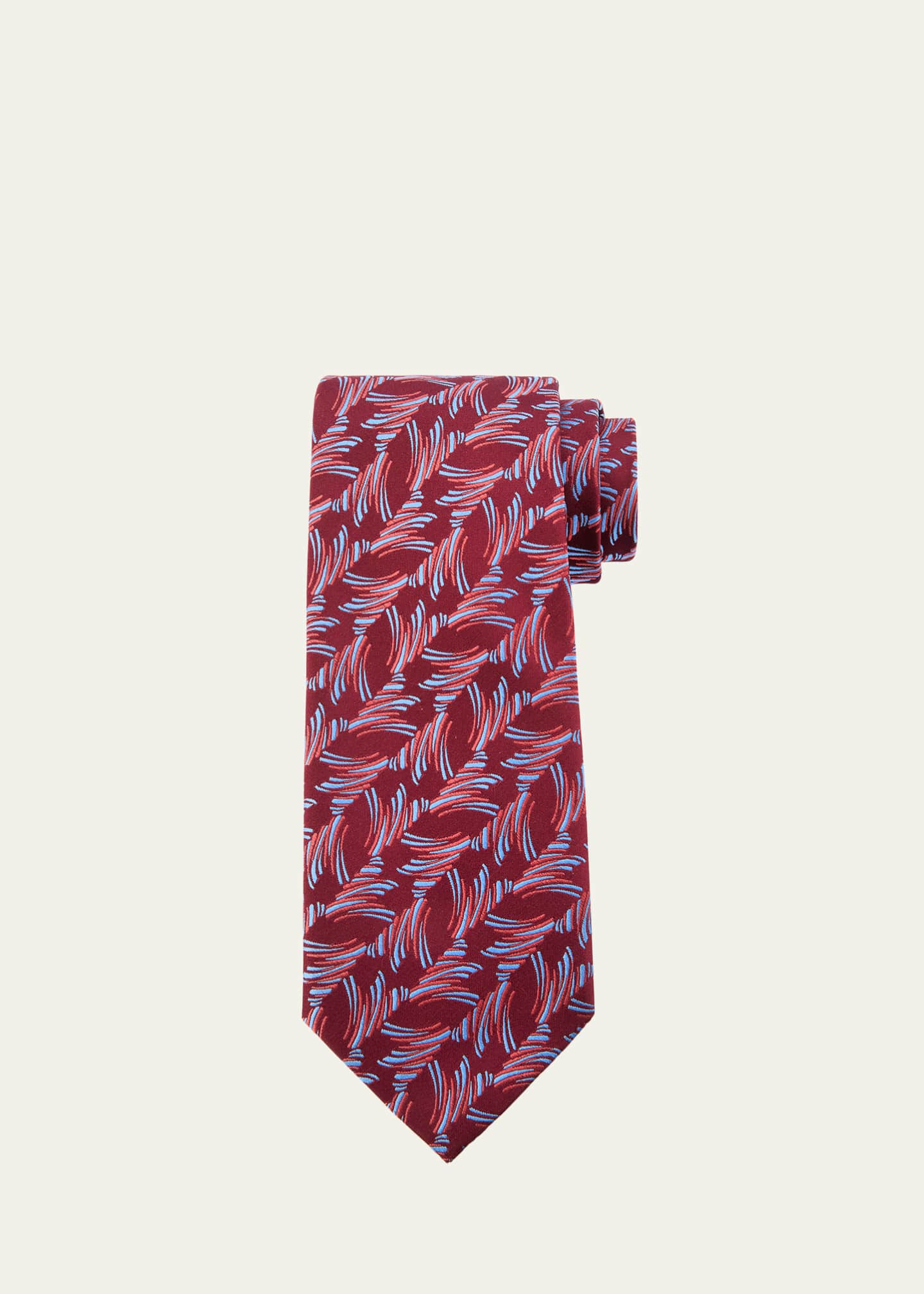 Charvet Men's Grass Line Woven Silk Tie - Bergdorf Goodman Charvet Men's Grass Line Woven Silk Tie - Bergdorf Goodman