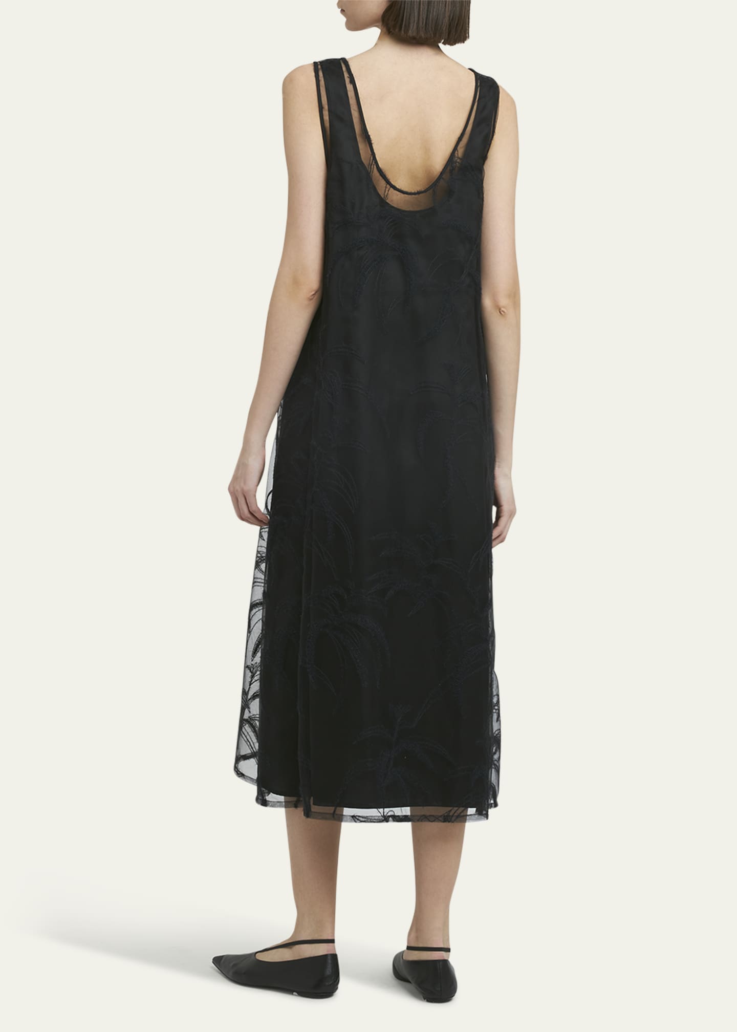 Plan C Floral Overlayed Maxi Dress - Bergdorf Goodman