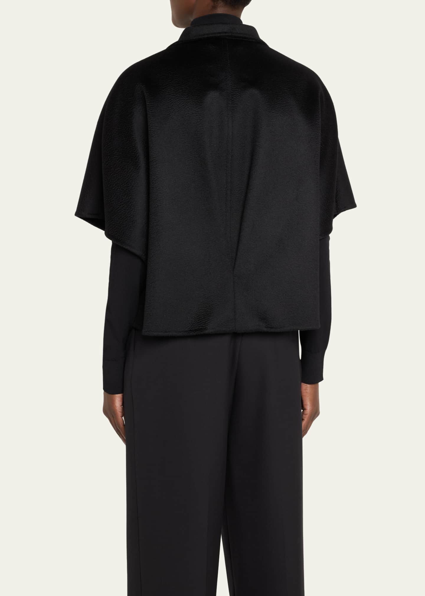 Max Mara Cashmere Roll Cape - Bergdorf Goodman