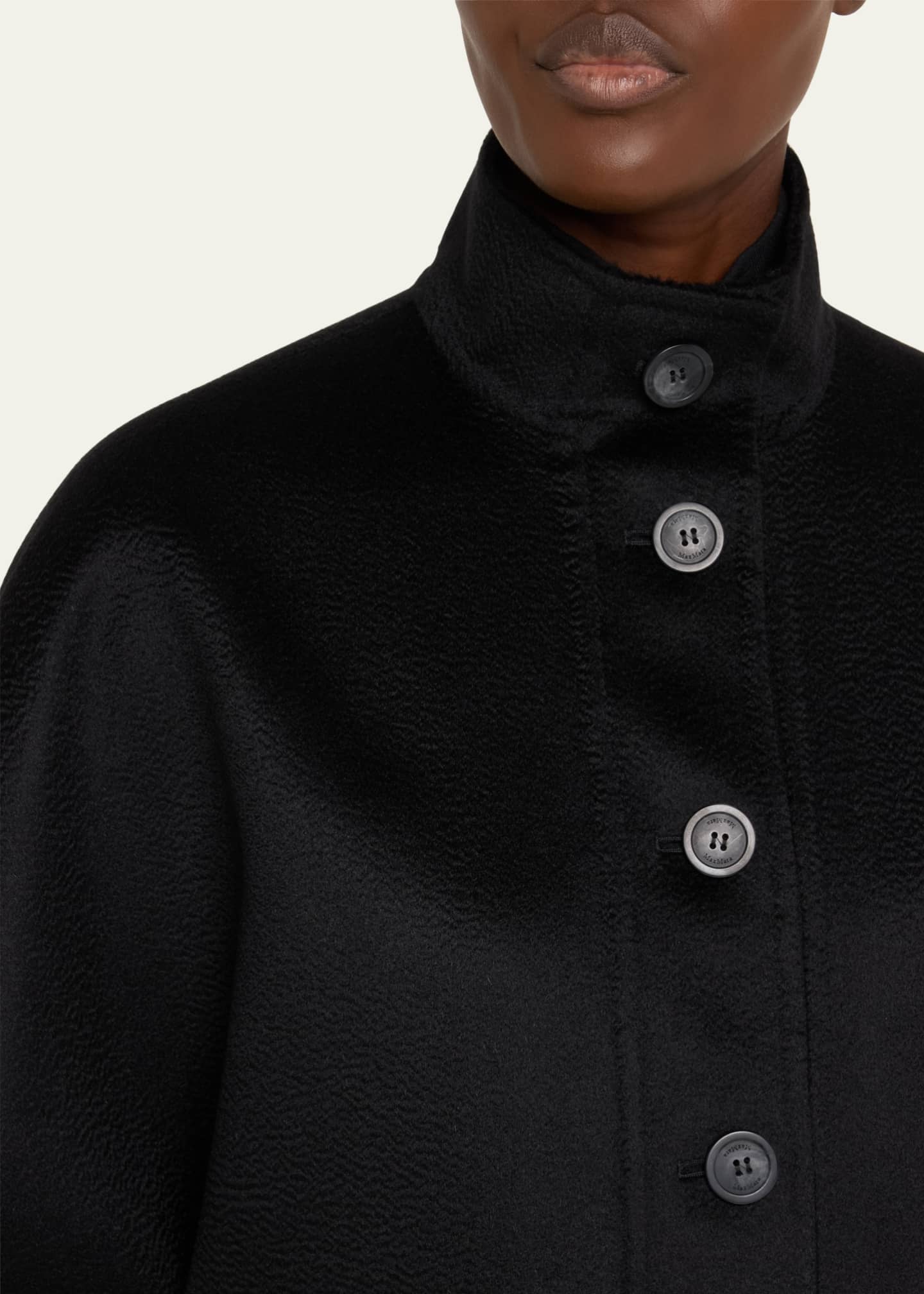 Max Mara Cashmere Roll Cape - Bergdorf Goodman